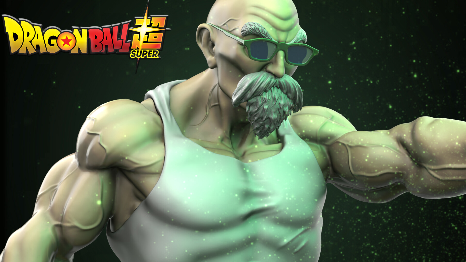 ArtStation - The Master Roshi of Dragon ball Super