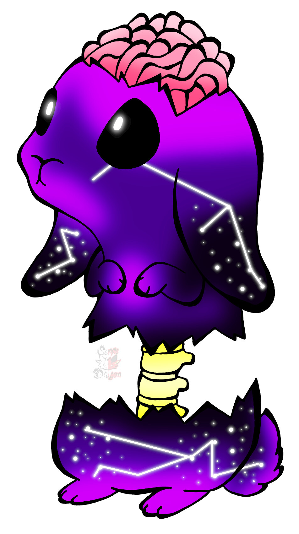 ArtStation - Zombone Bunner Brains Coloring Page Free2Use