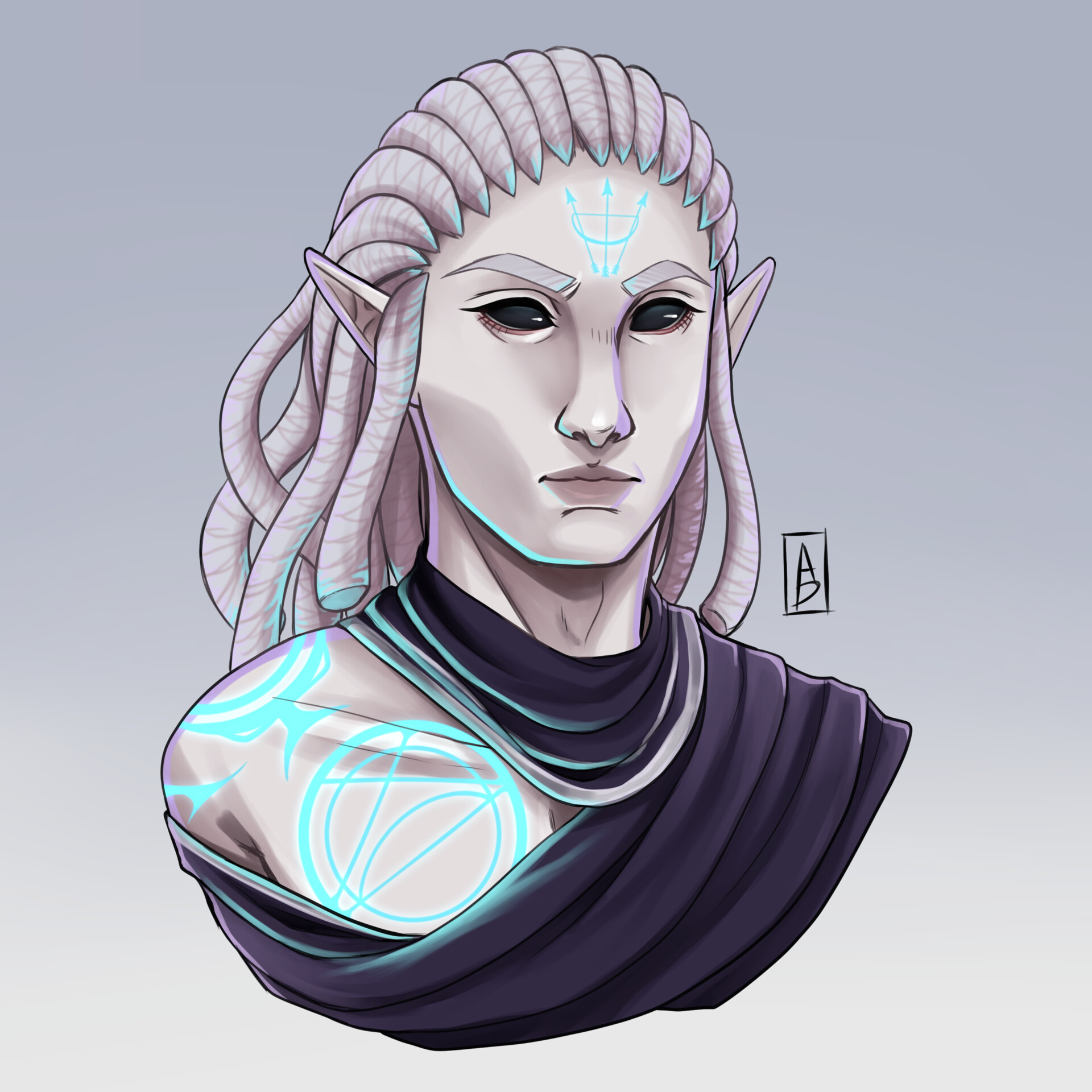 ArtStation - Izar Illrune - D&D Character Commission