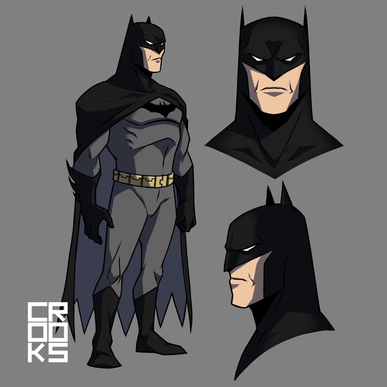 ArtStation - Animated Batman Concept Study