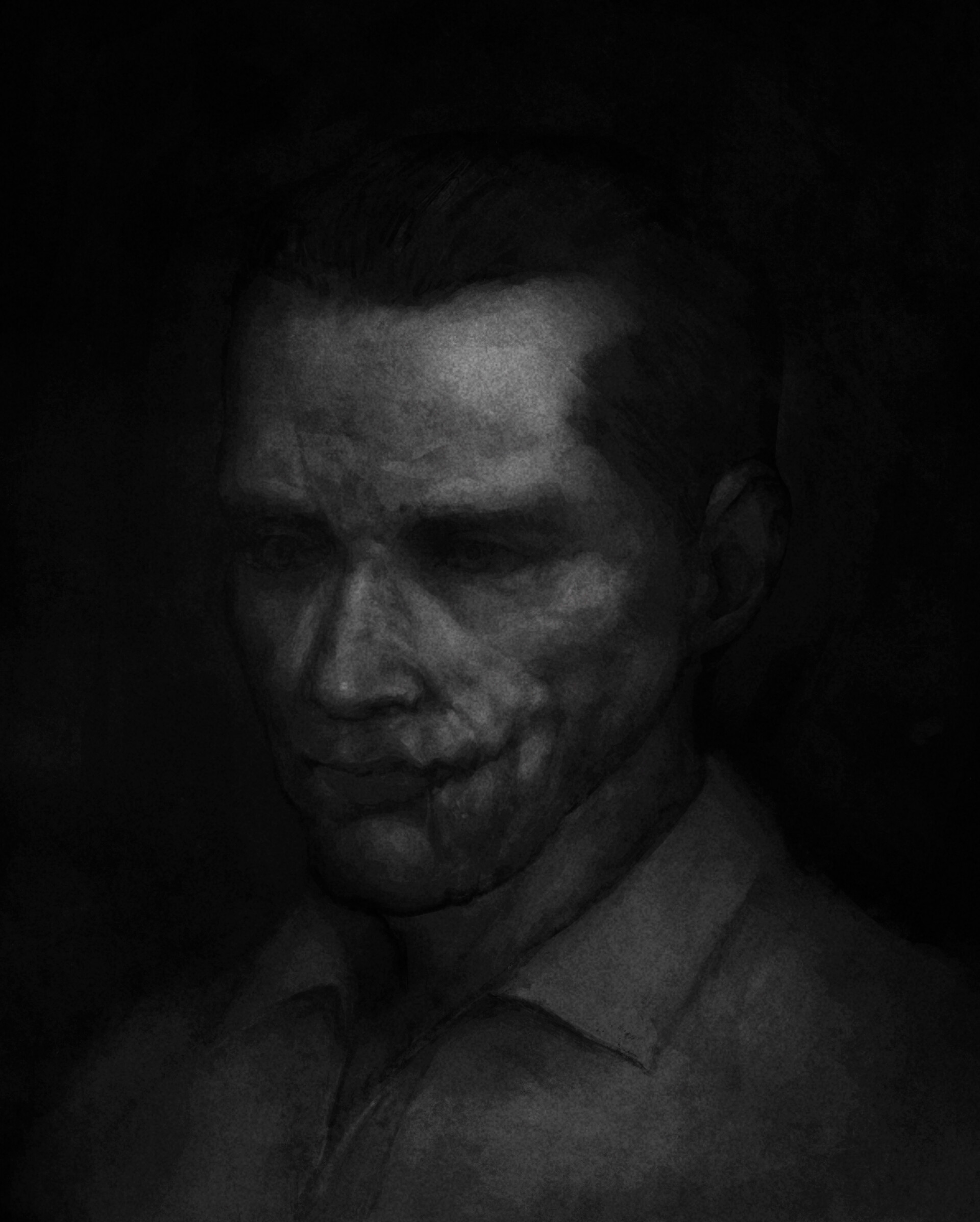 ArtStation - Man with scar