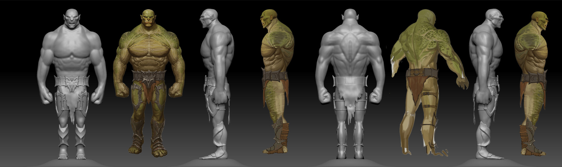 ArtStation - Orc Sculpt