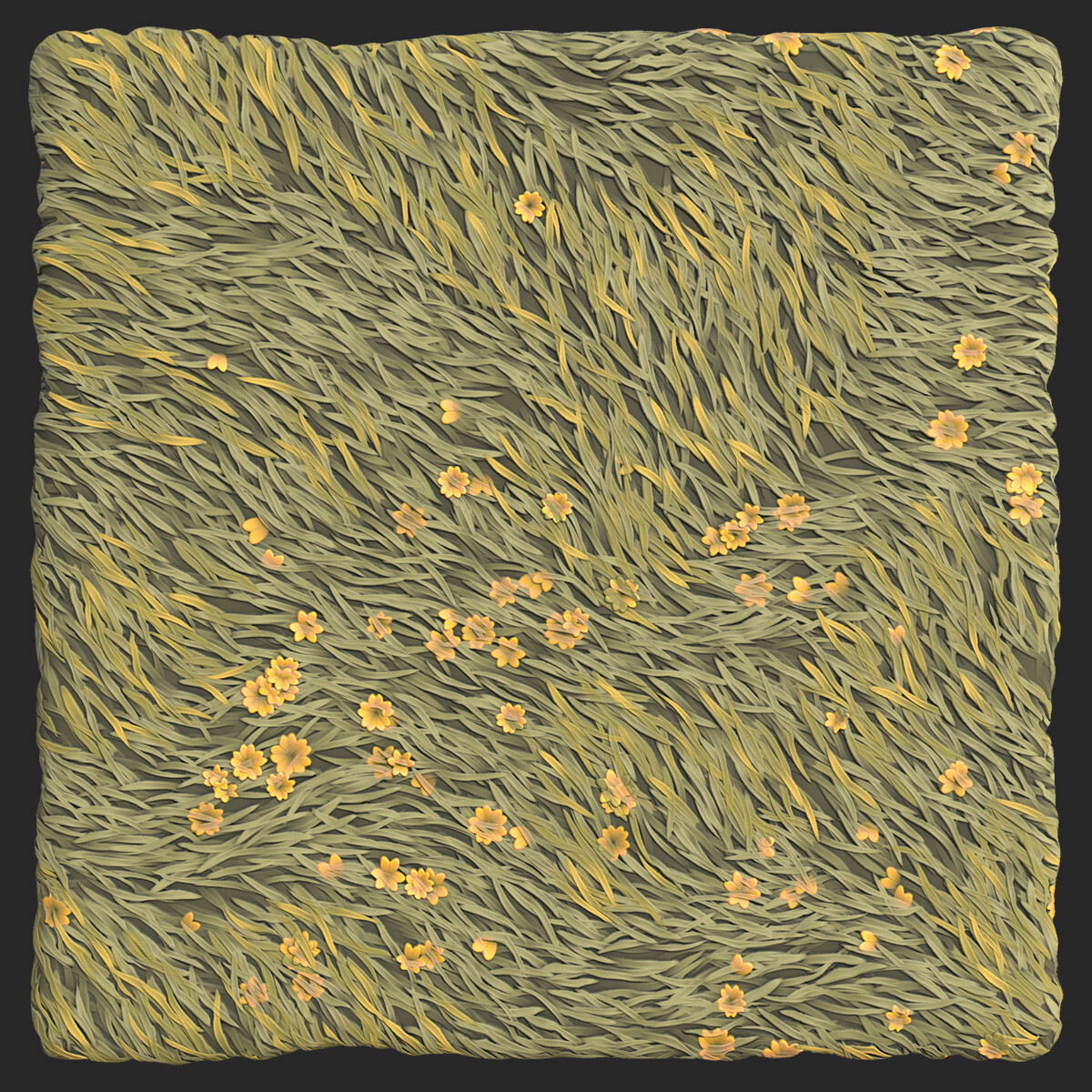 TextureCan - Stylized Meadow Grass Texture