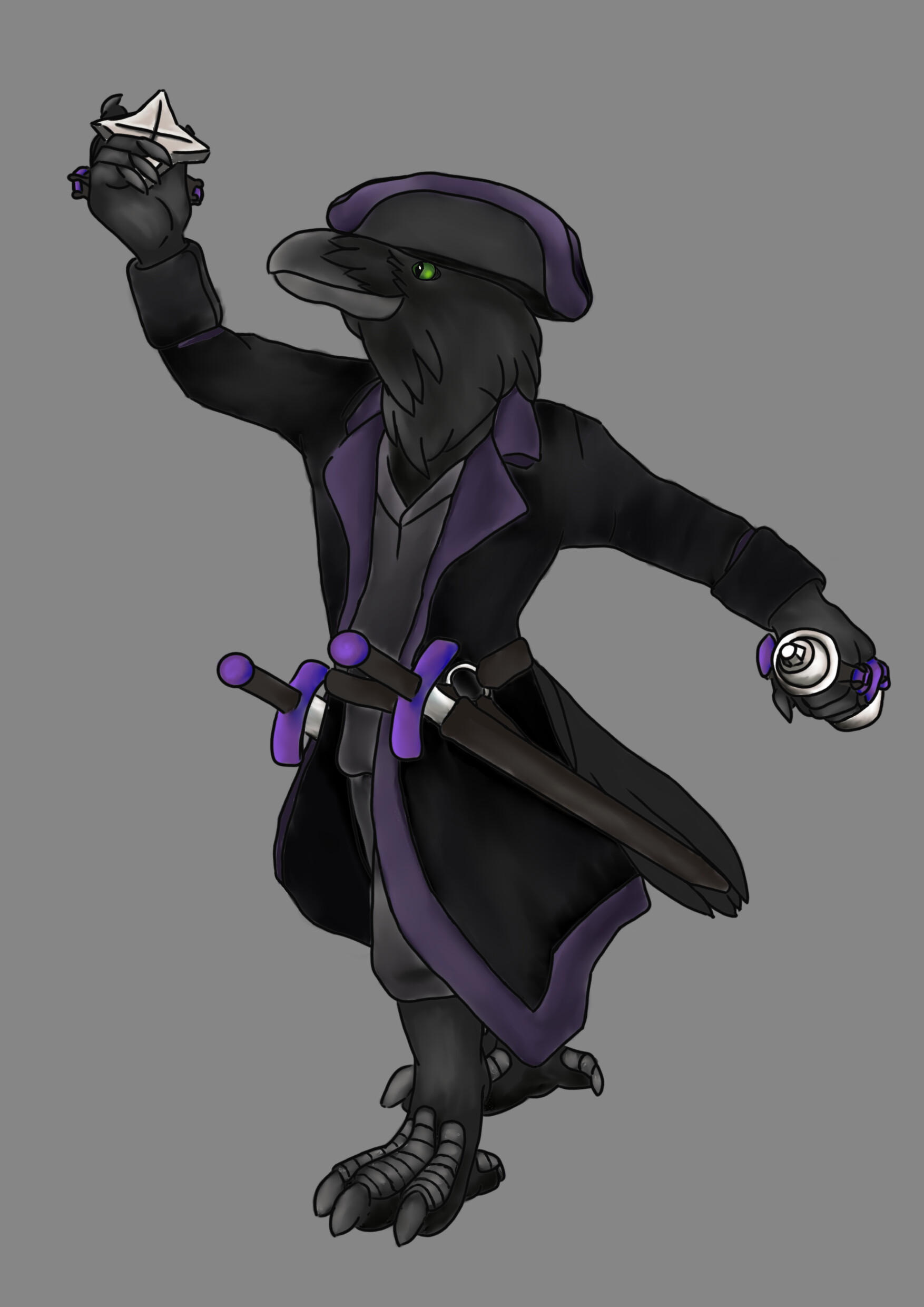 ArtStation - DnD Birdman Character