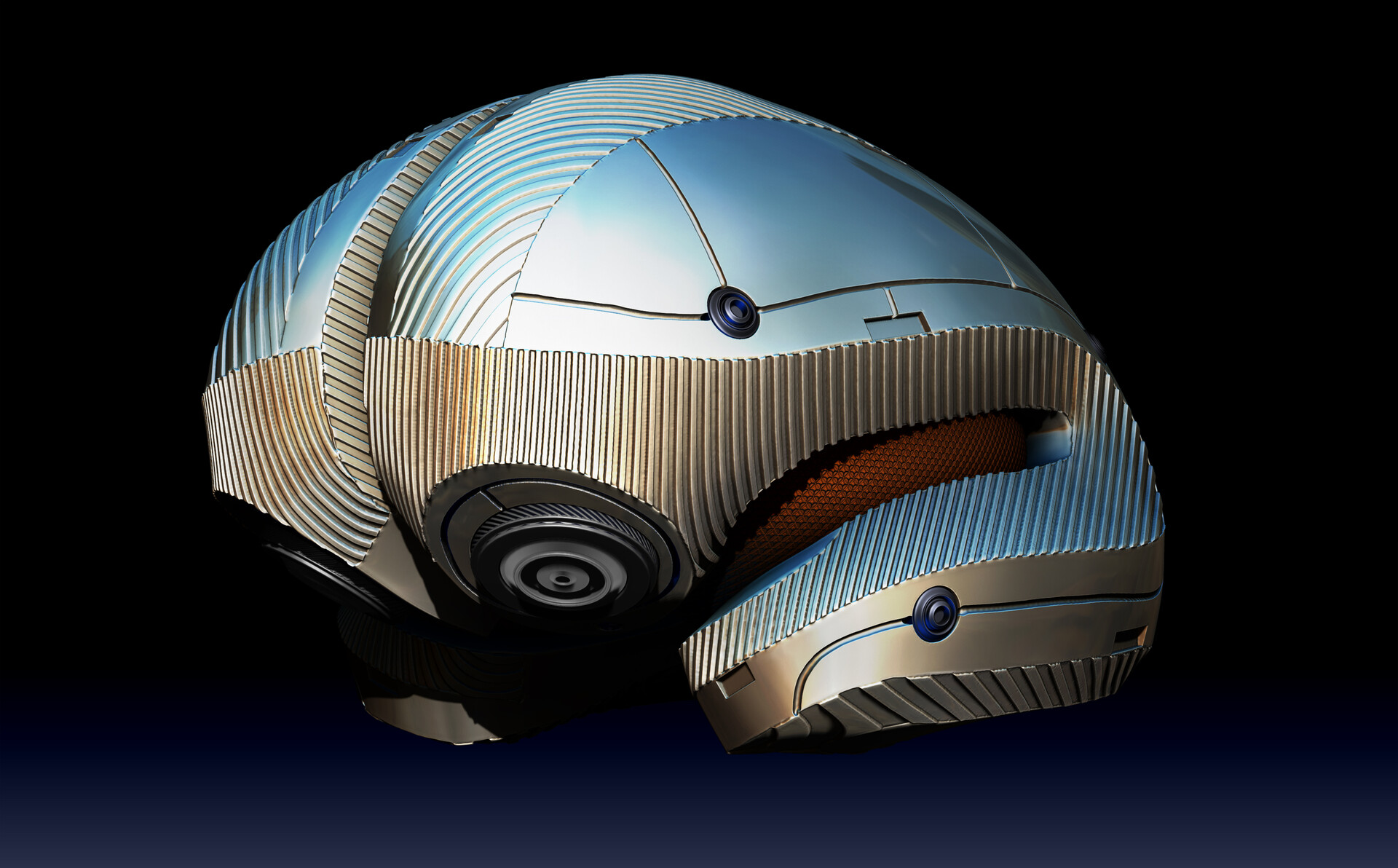 ArtStation - Cyberbrain casing