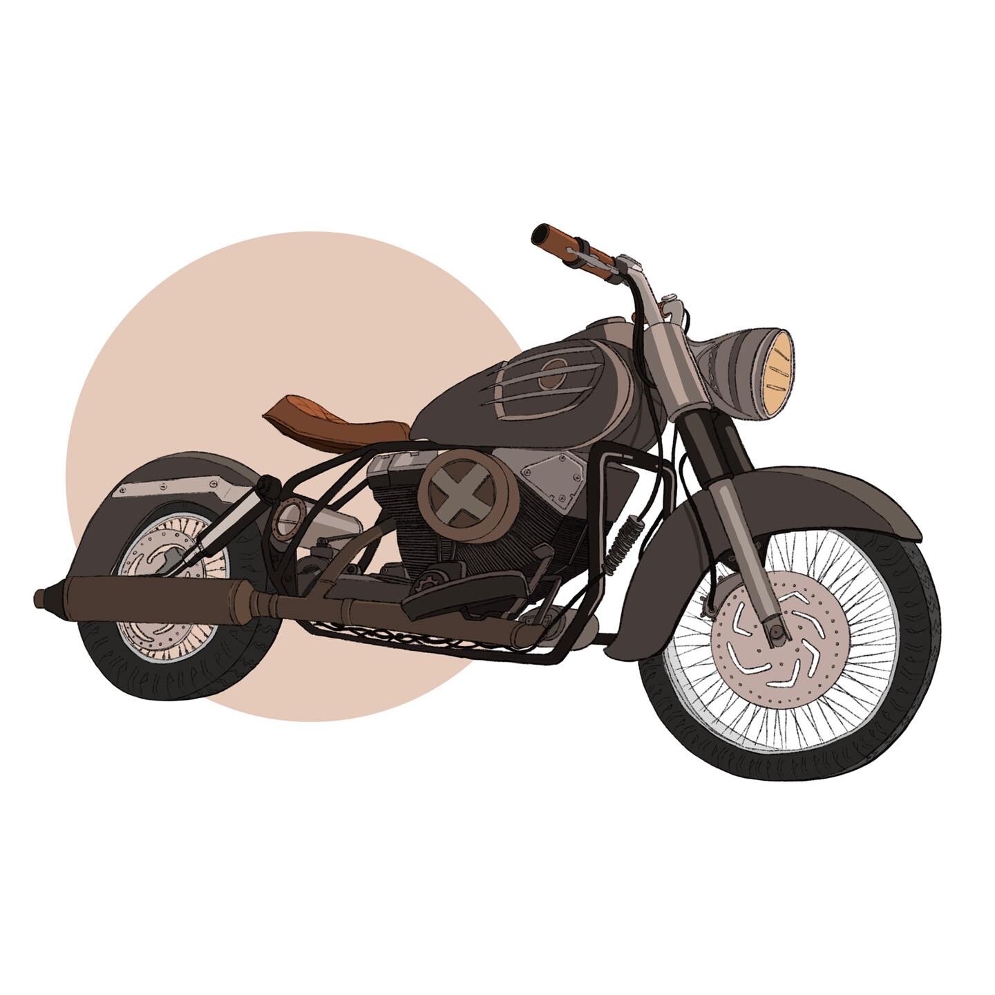 ArtStation - Wolverine’s bike