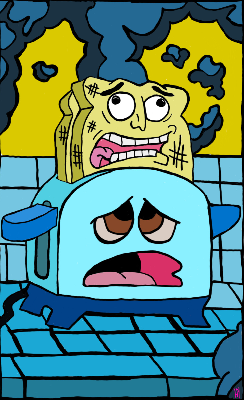 ArtStation - Burning Bad