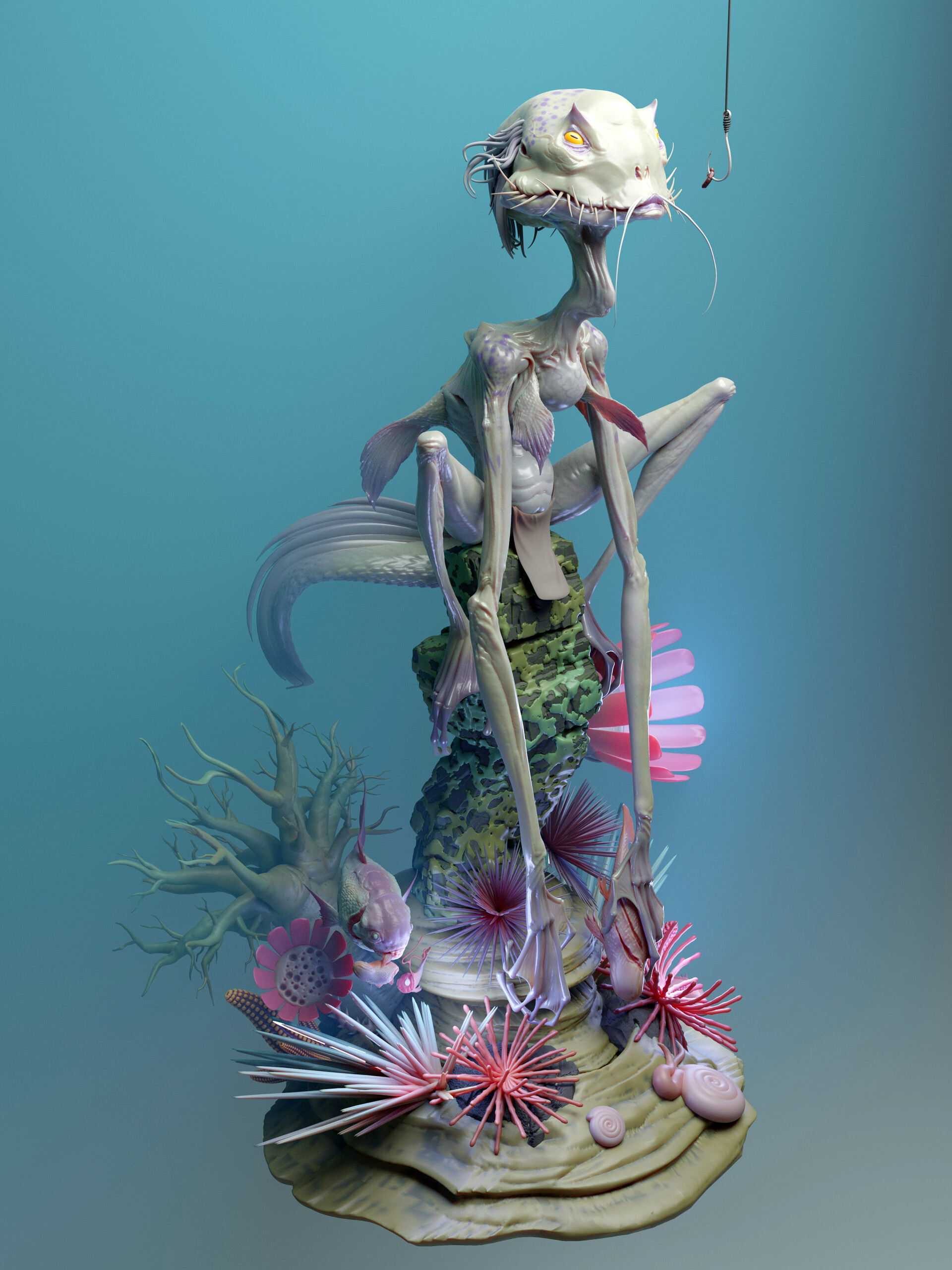 ArtStation - water monkey 水猴子