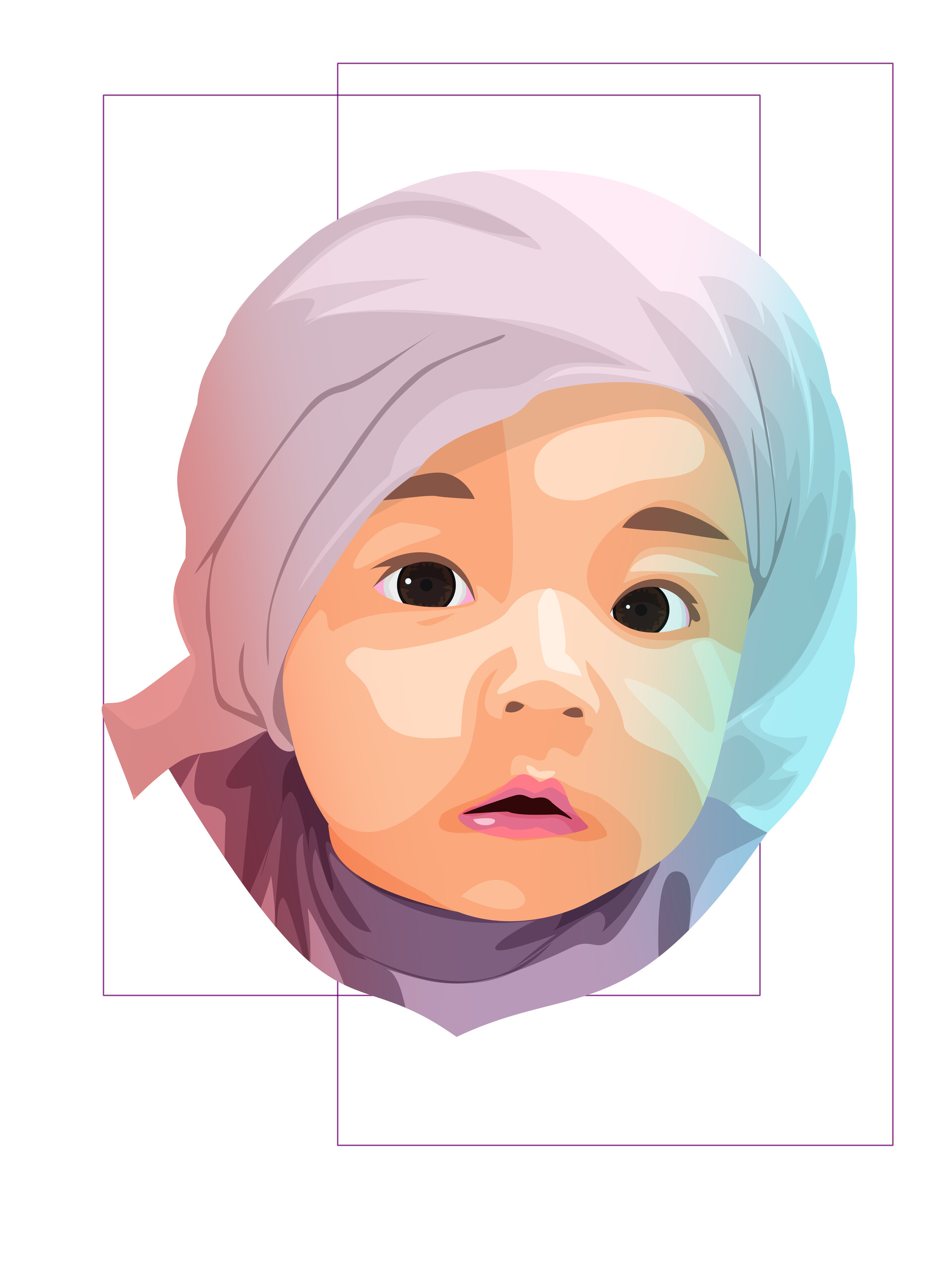ArtStation - Vector Art Portrait