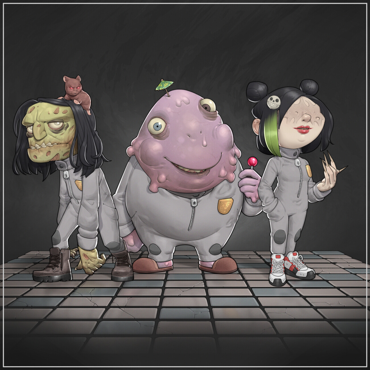 ArtStation - Monster Crew