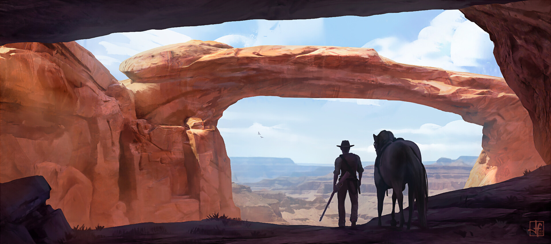 ArtStation - Western Scene
