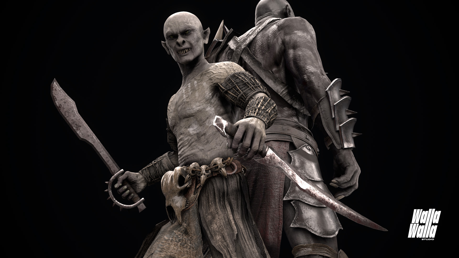 ArtStation - Orcs 3D modeling