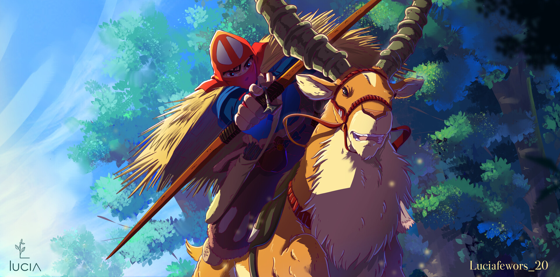 ArtStation - The legend of Ashitaka