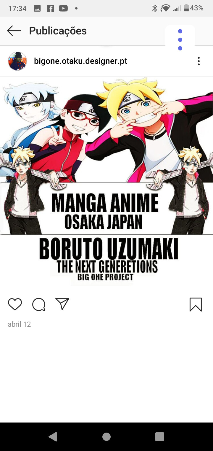 BigOne Otaku Designer - Banner de Anime Boruto Uzumaki The Next Genaration