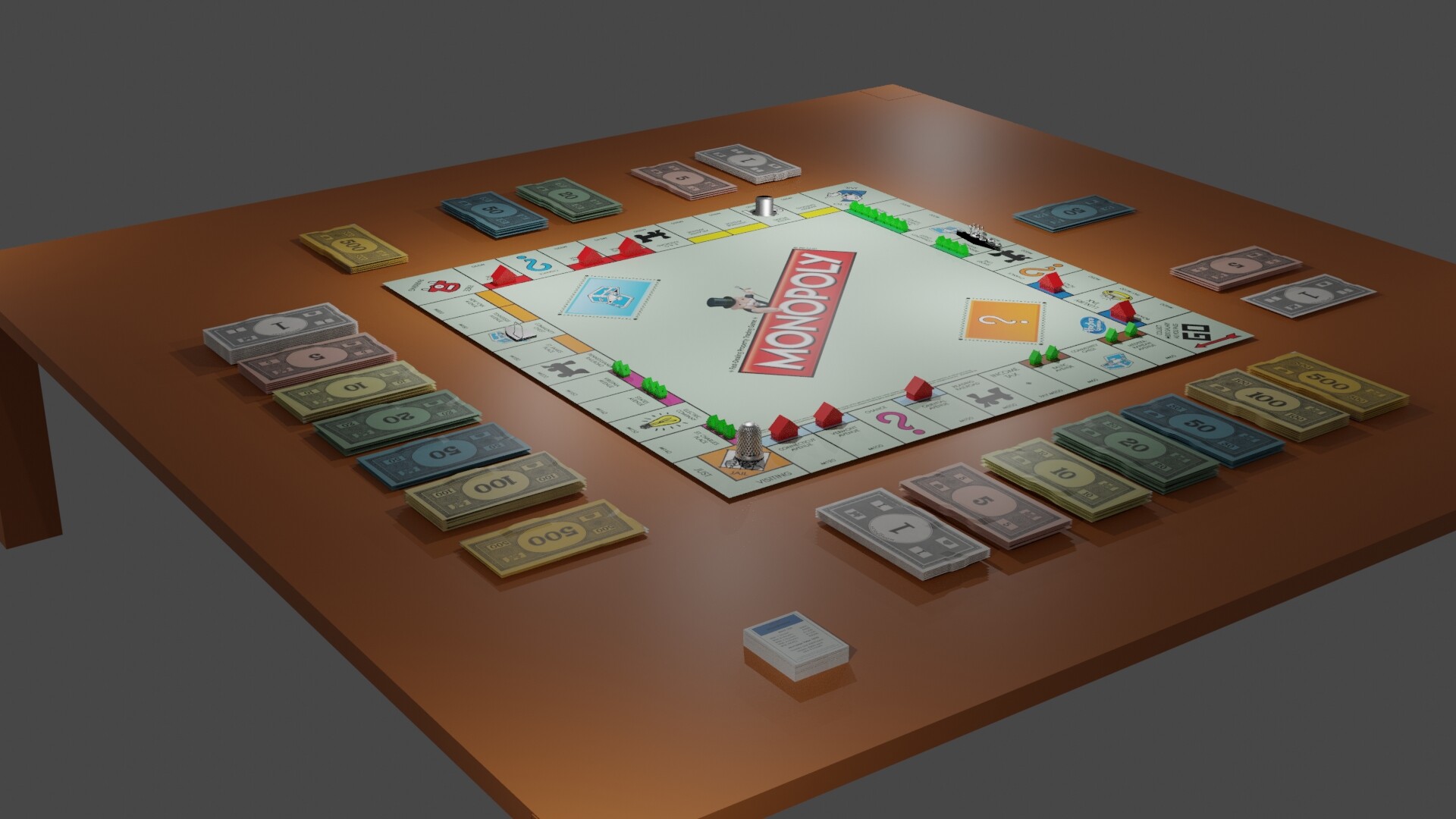 ArtStation - Monopoly Board