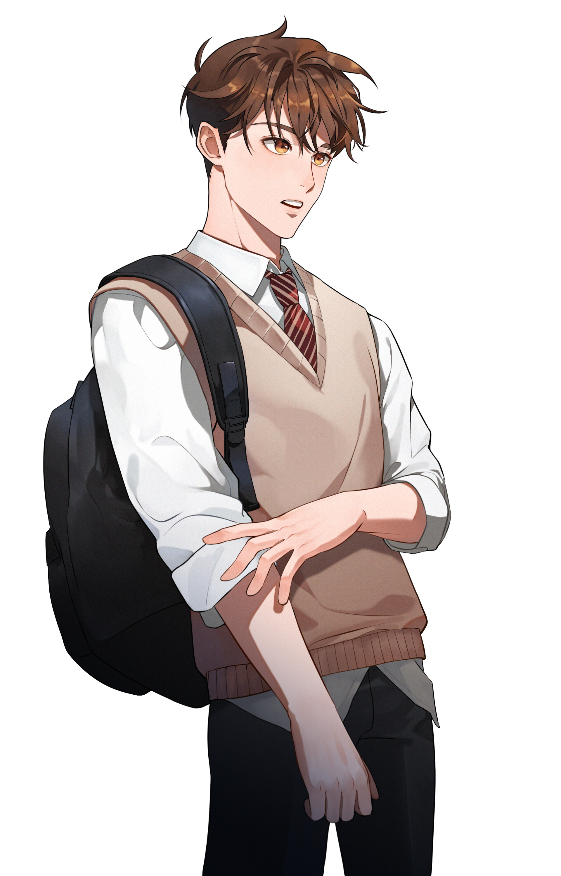 ArtStation - School boy