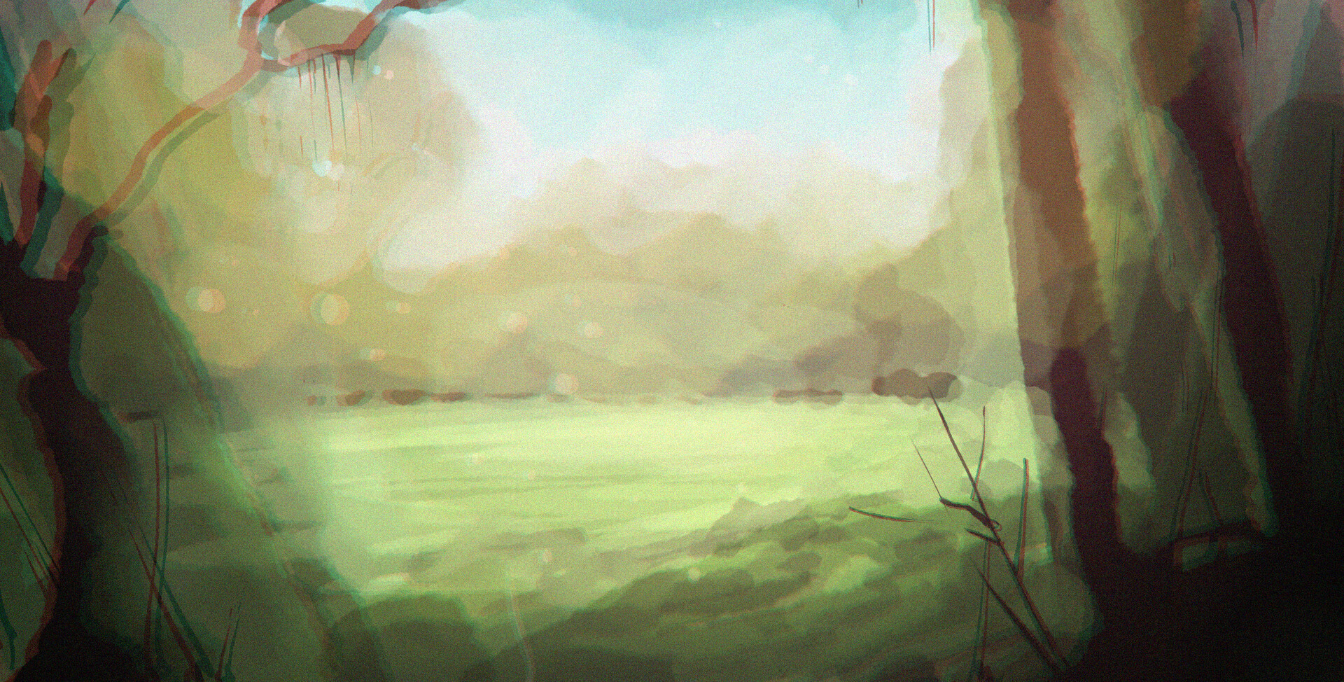 ArtStation - Speedy forest paintings