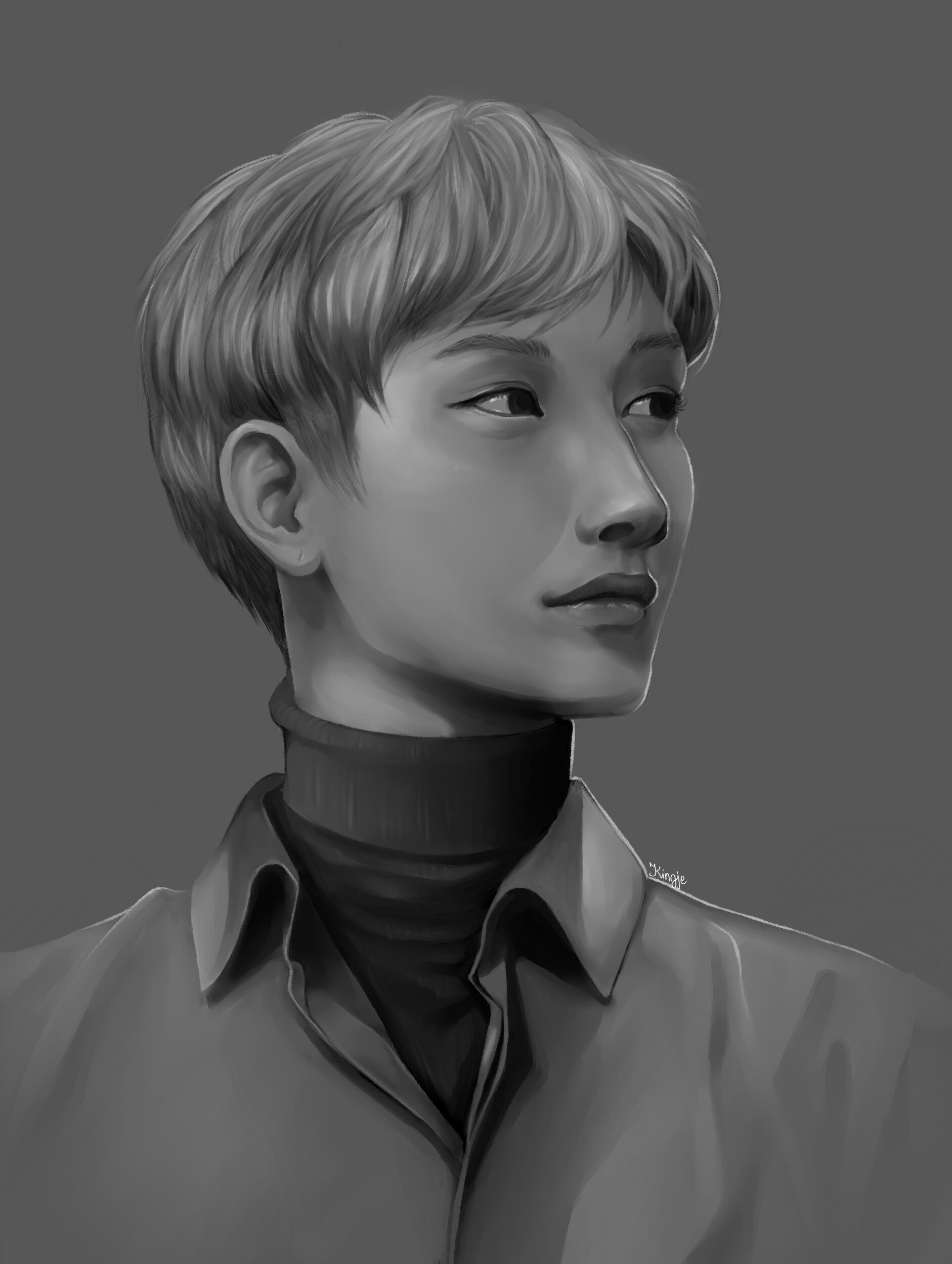 ArtStation - Joshua Hong portrait