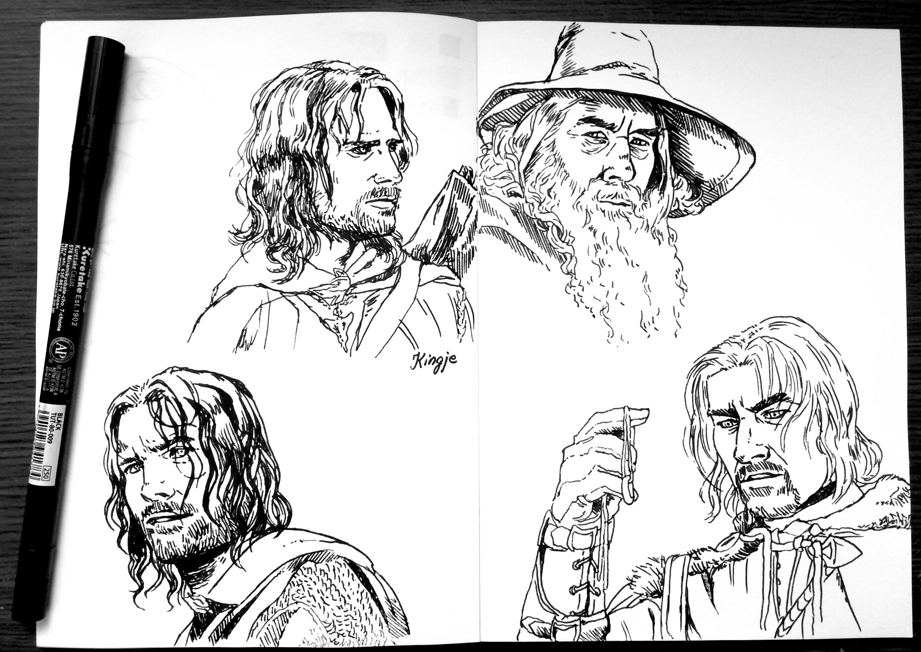 aragorn coloring pages