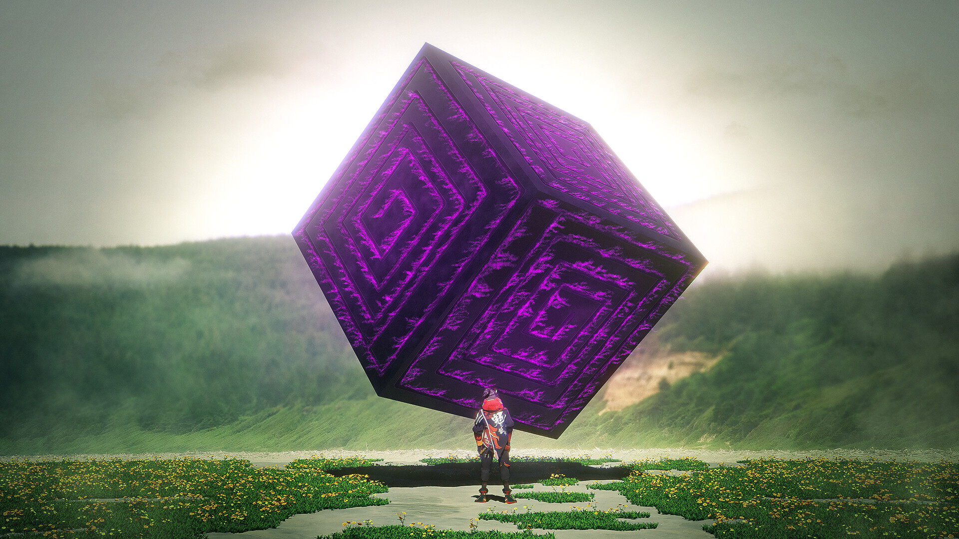 ArtStation - Big Strange Cube