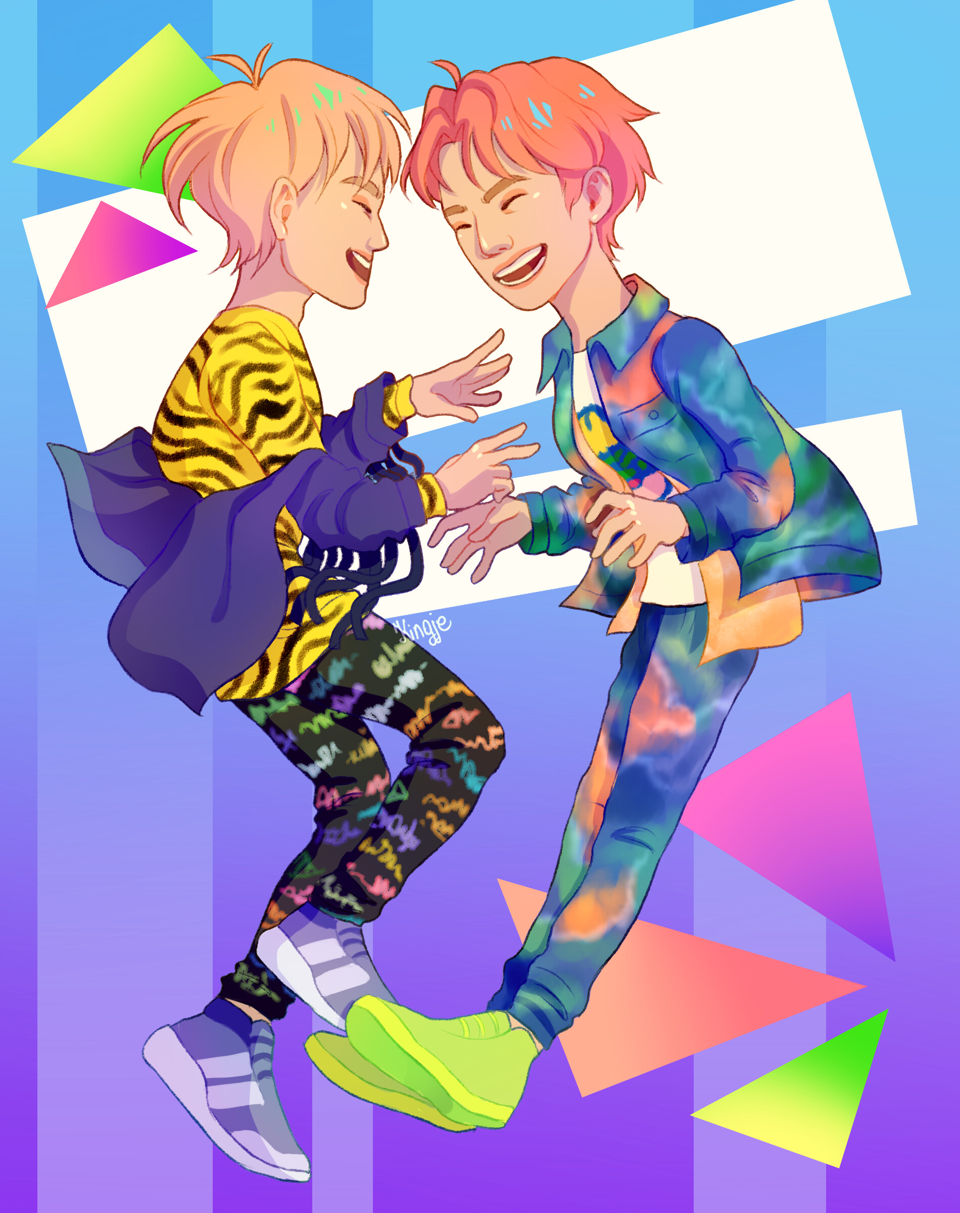 ArtStation - Yuta and Taeyong