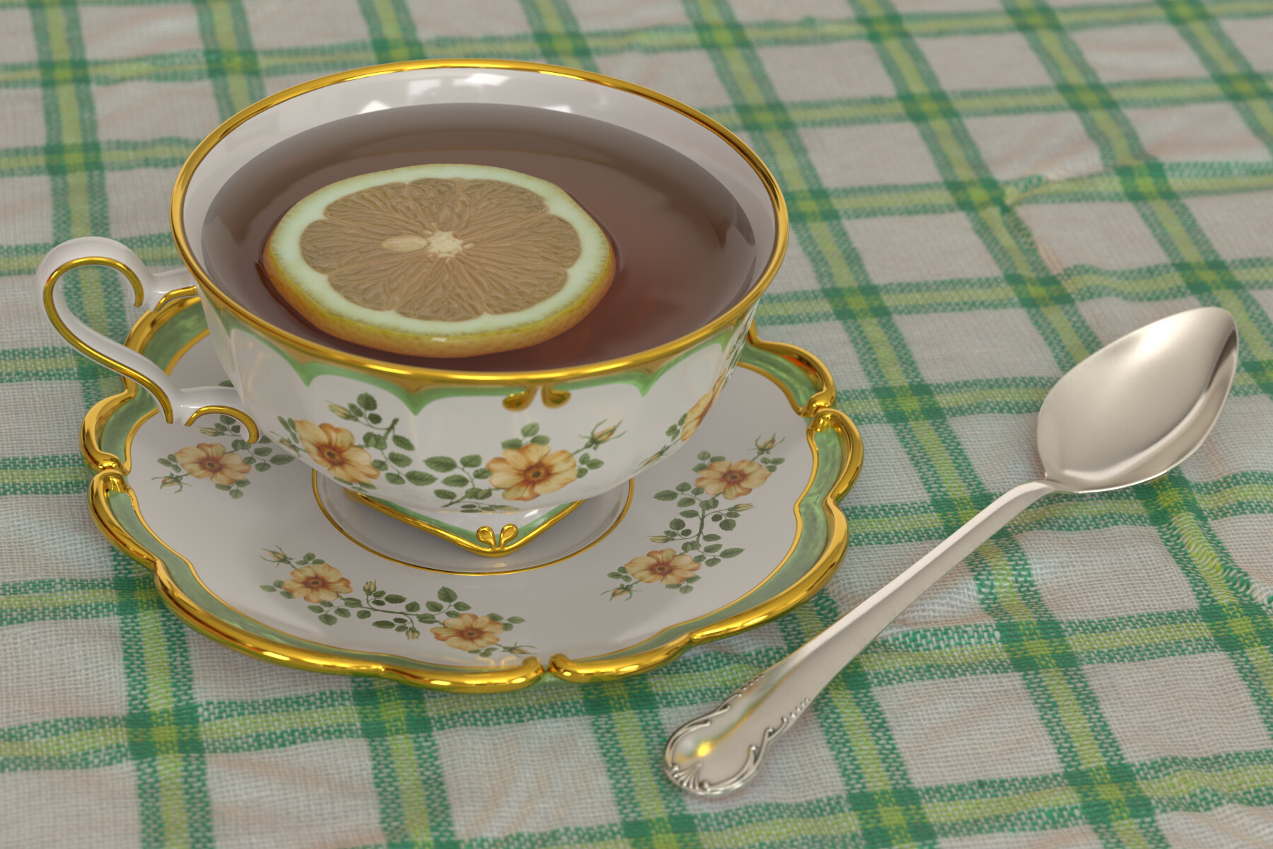 ArtStation - Autumn tea