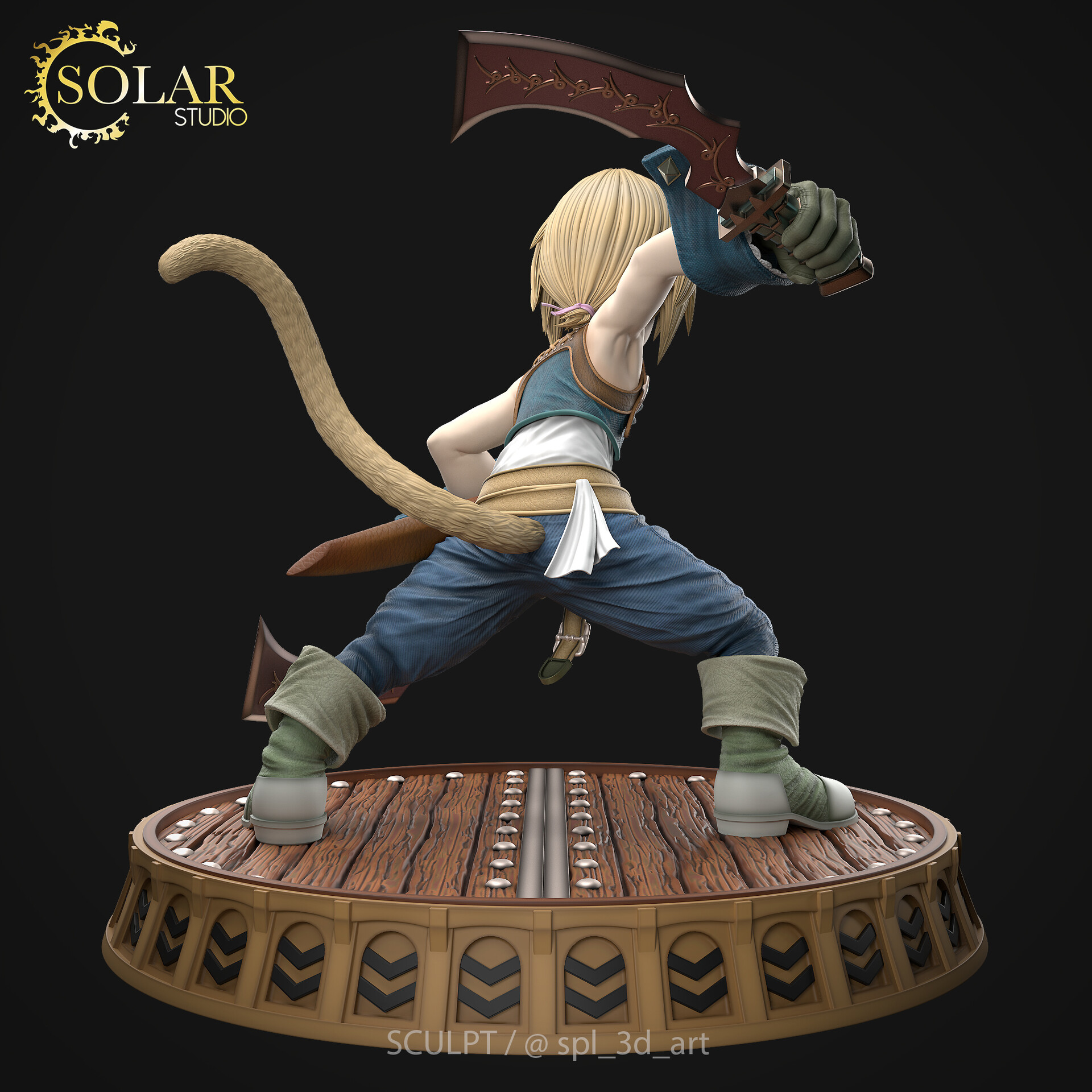 zidane statue ff9
