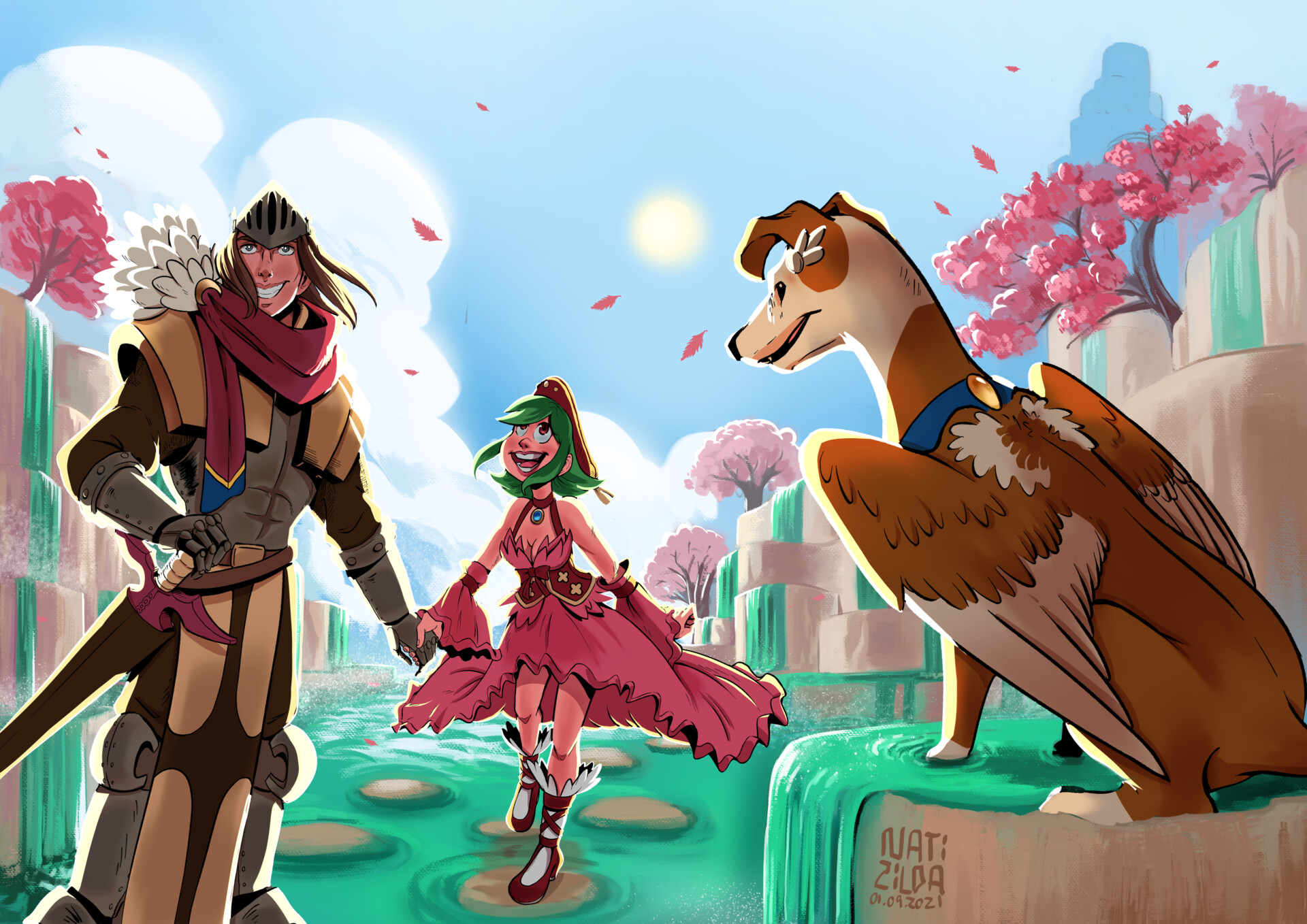 ArtStation - Art Commission - Ragnarok Online Characters and Background