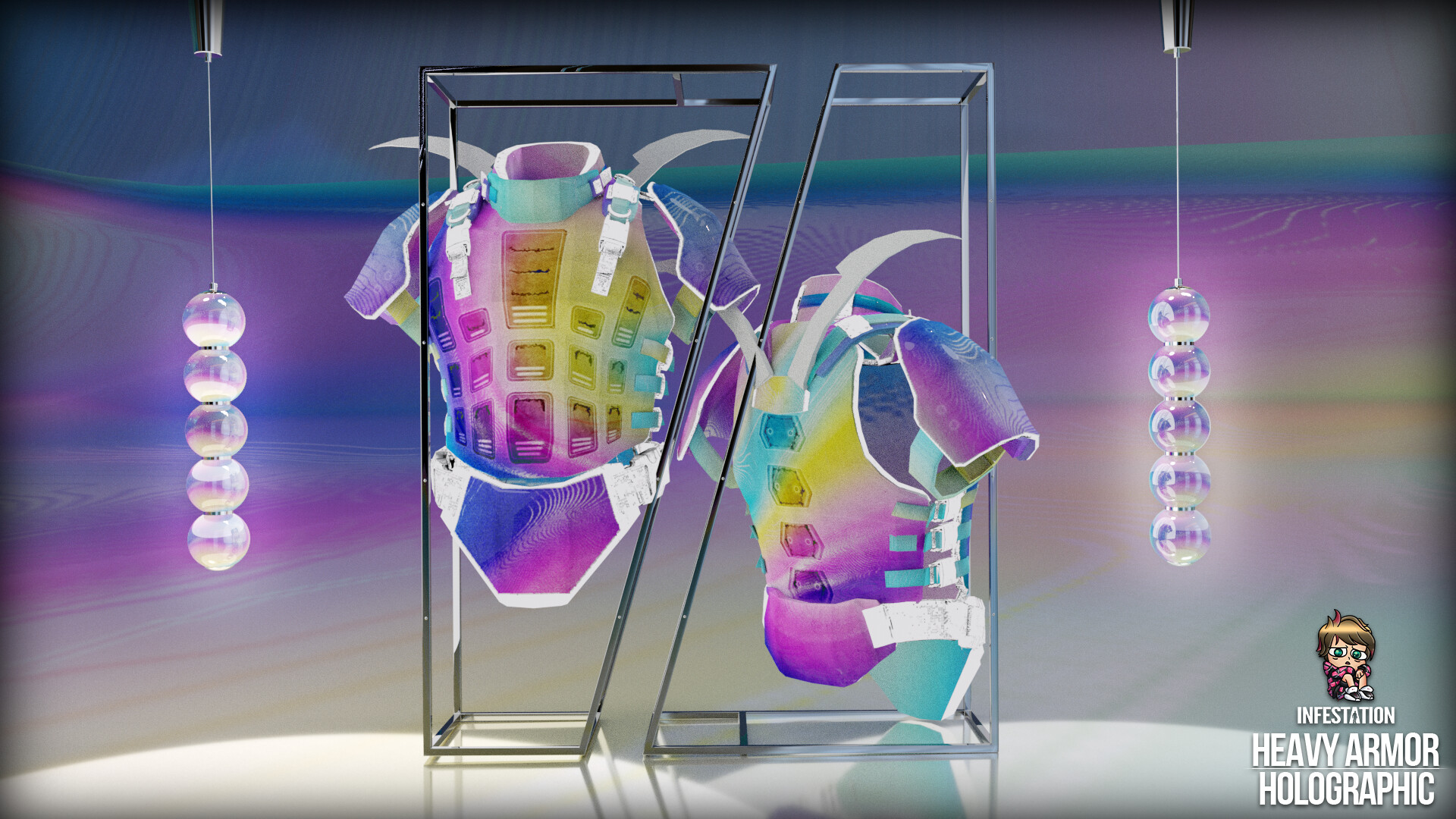 ArtStation - Heavy Armor Holographic