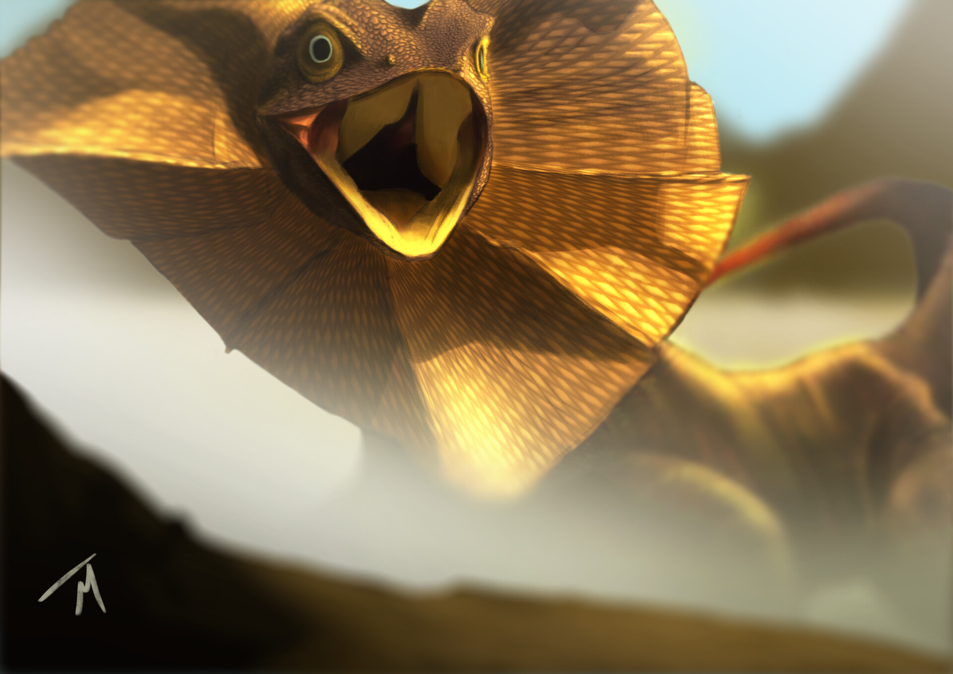 ArtStation - Lizard Monster