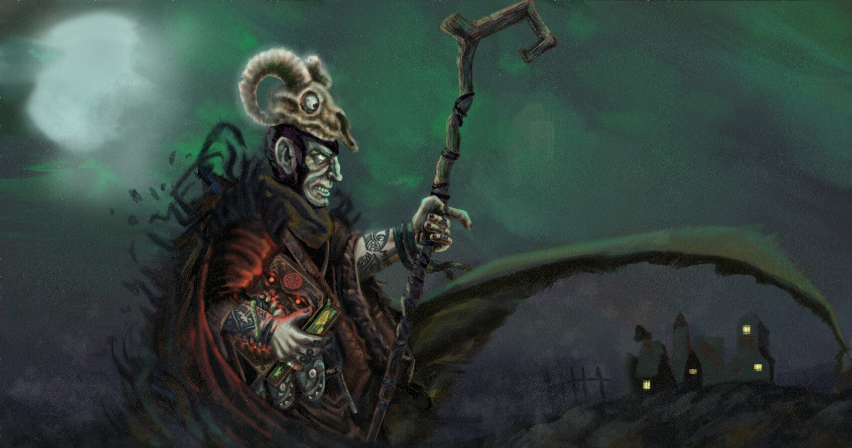 ArtStation - Merasmus the Wizard.