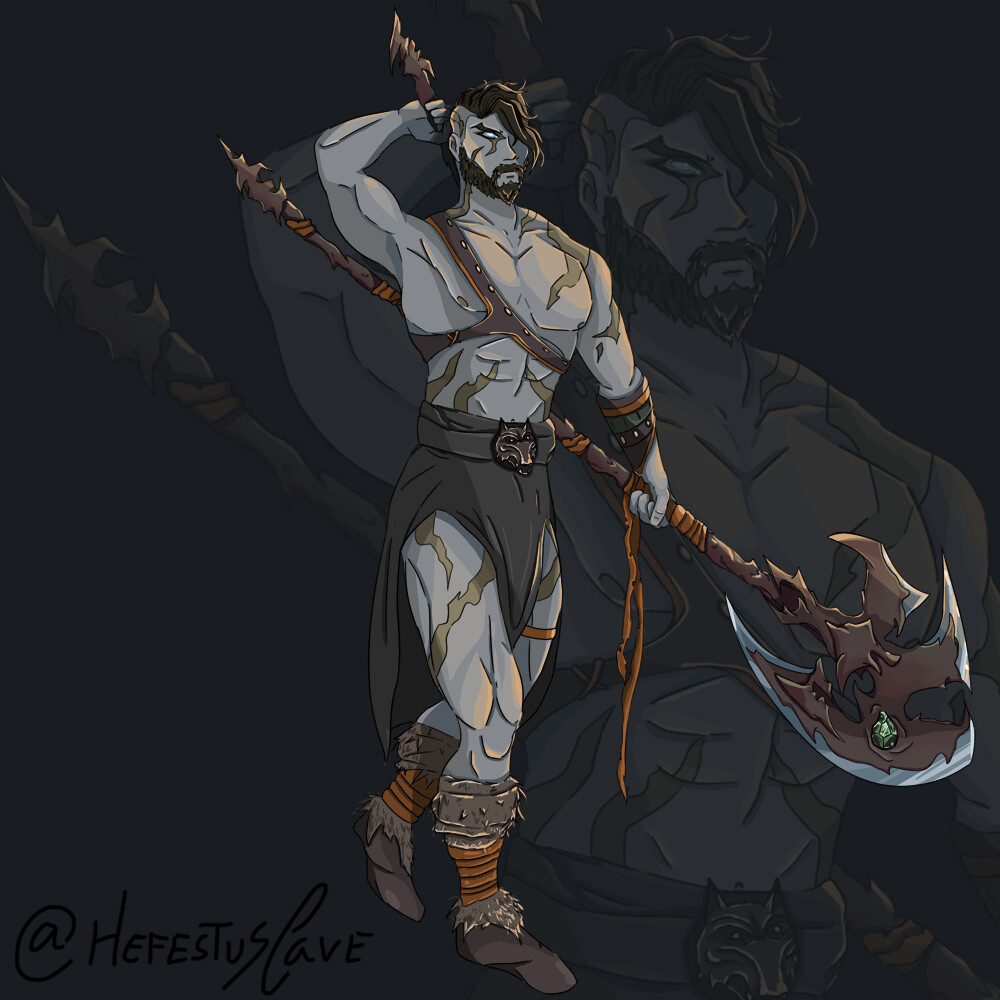 ArtStation - Goliath Barbarian