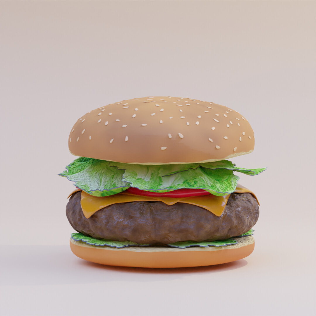 ArtStation - Hamburger