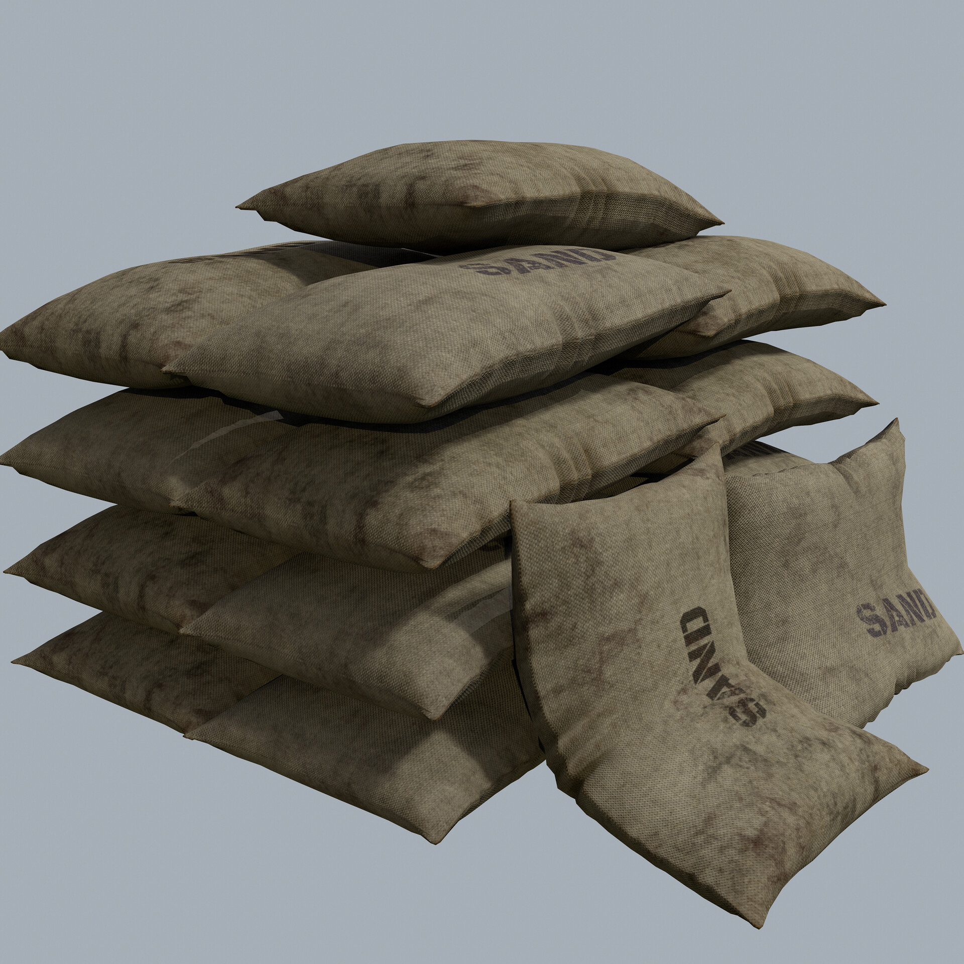 ArtStation - Sand Bags