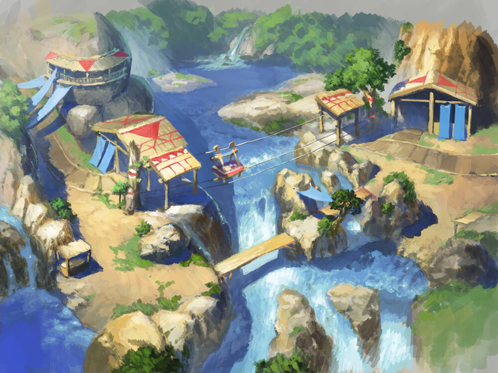 ArtStation - concept art - isekai