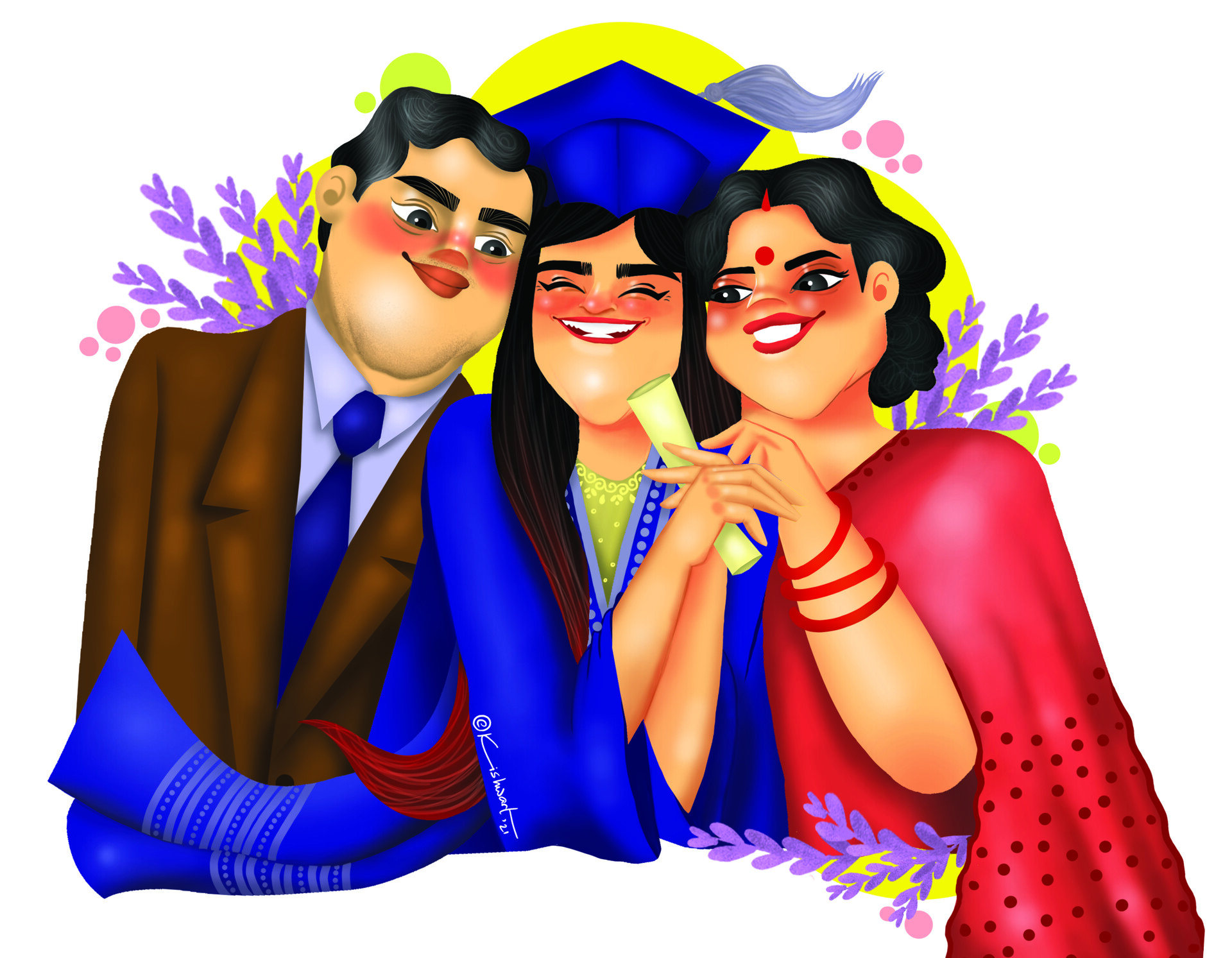 ArtStation - Cute Convocation Caricature