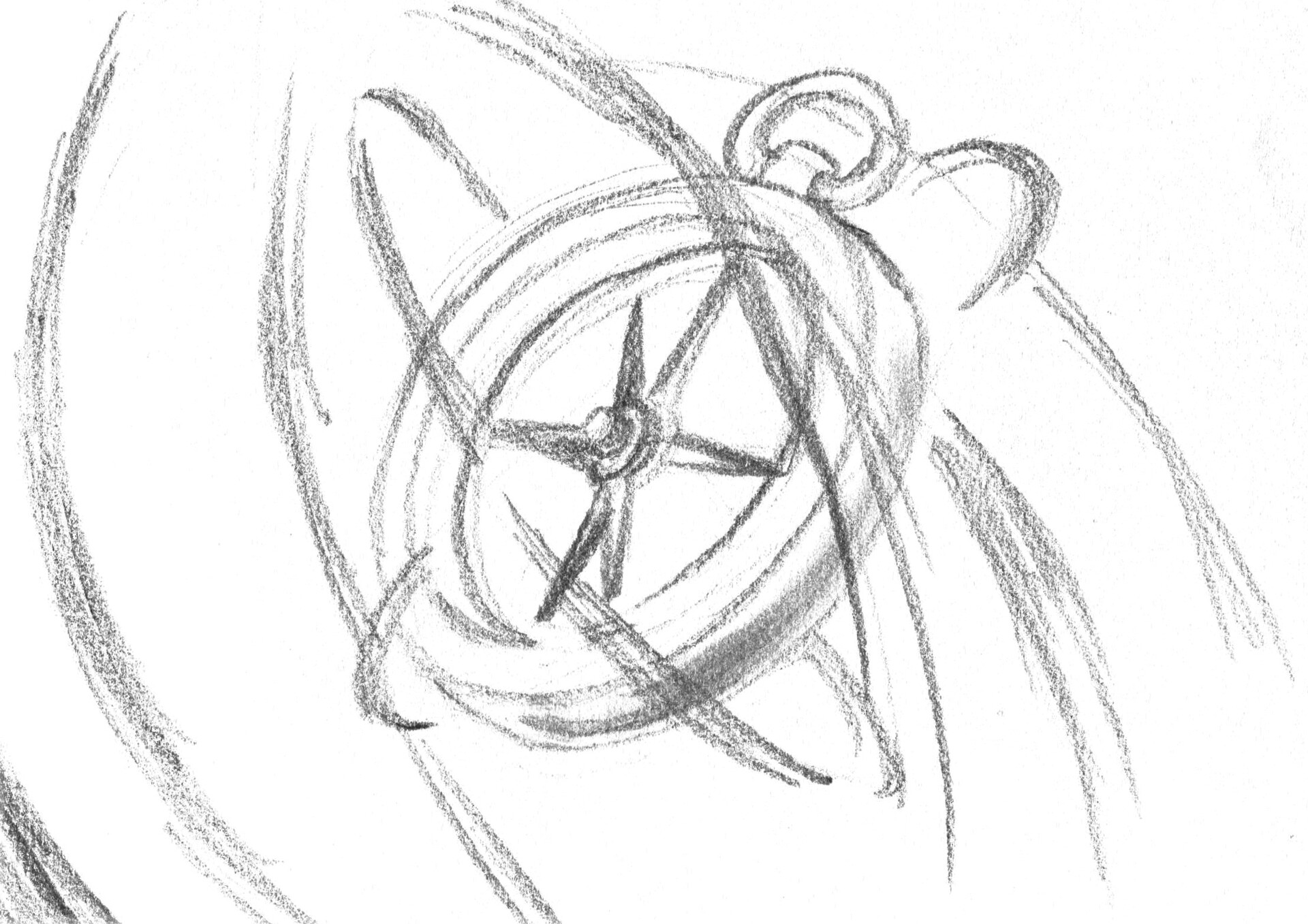 ArtStation - Inktober day 16: compass