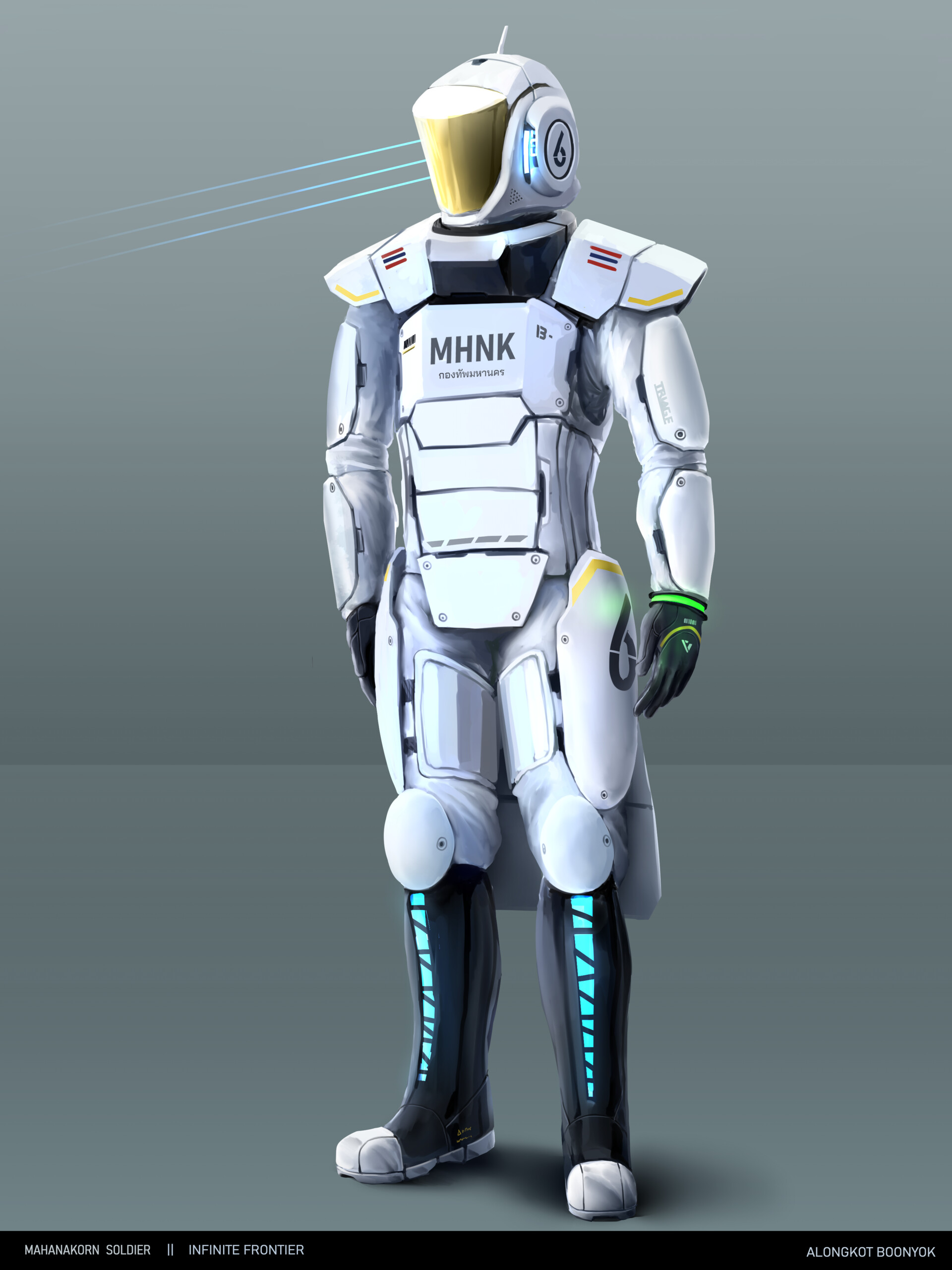 ArtStation - Mahanakorn Soldier