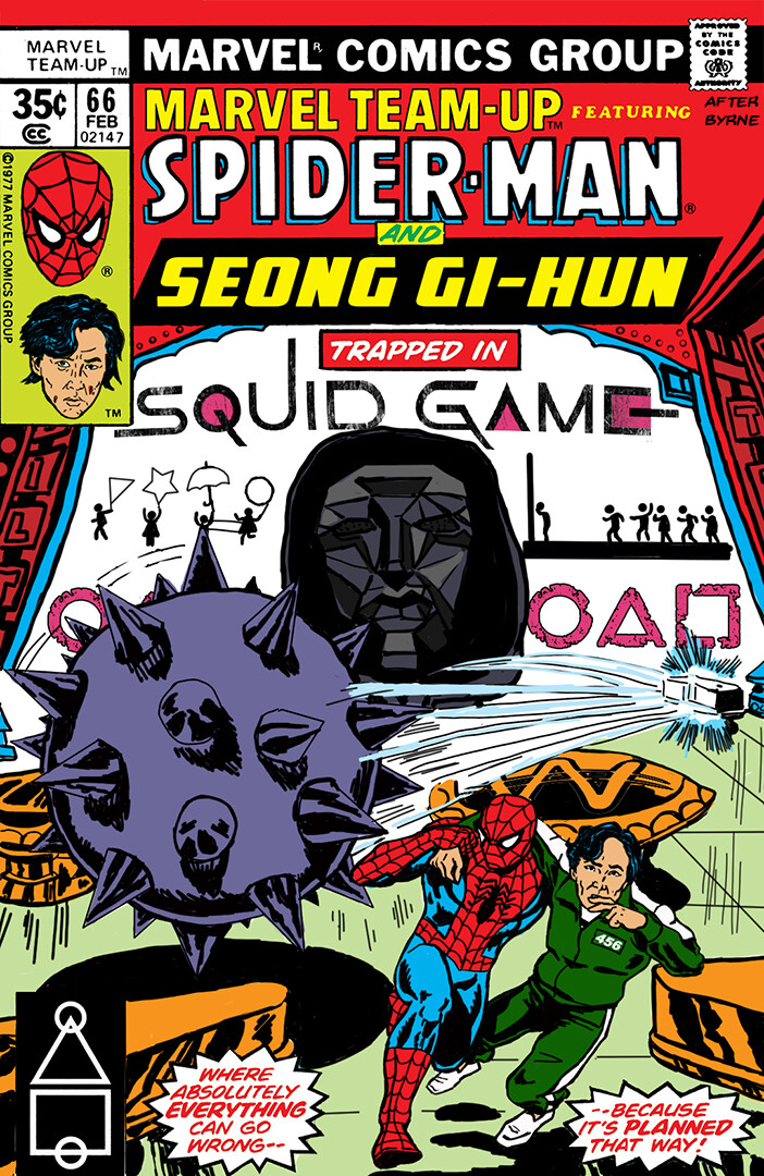 ArtStation - Spidey Squid Game