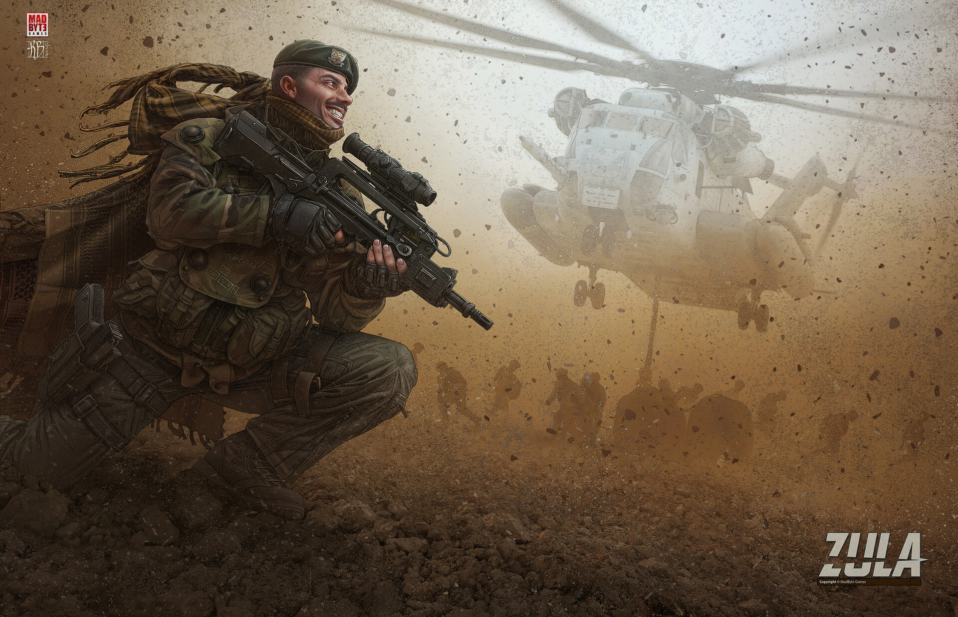 Kerem Beyit - Zula Character Design 02