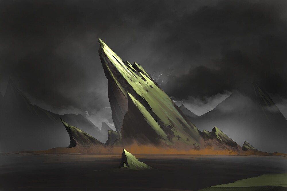 ArtStation - Alien Rock