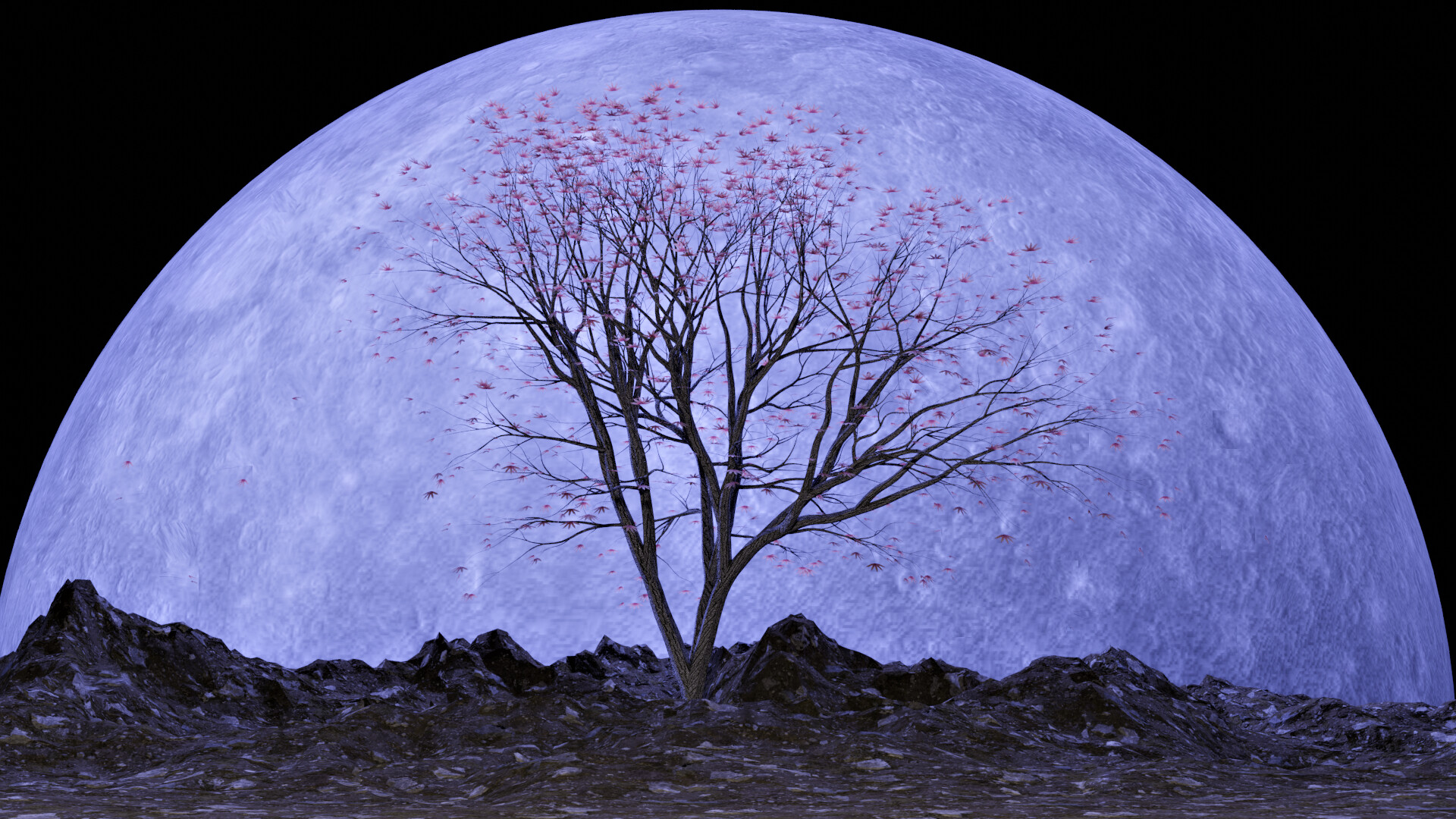 ArtStation - Tree Under the Moonlight (TUM)