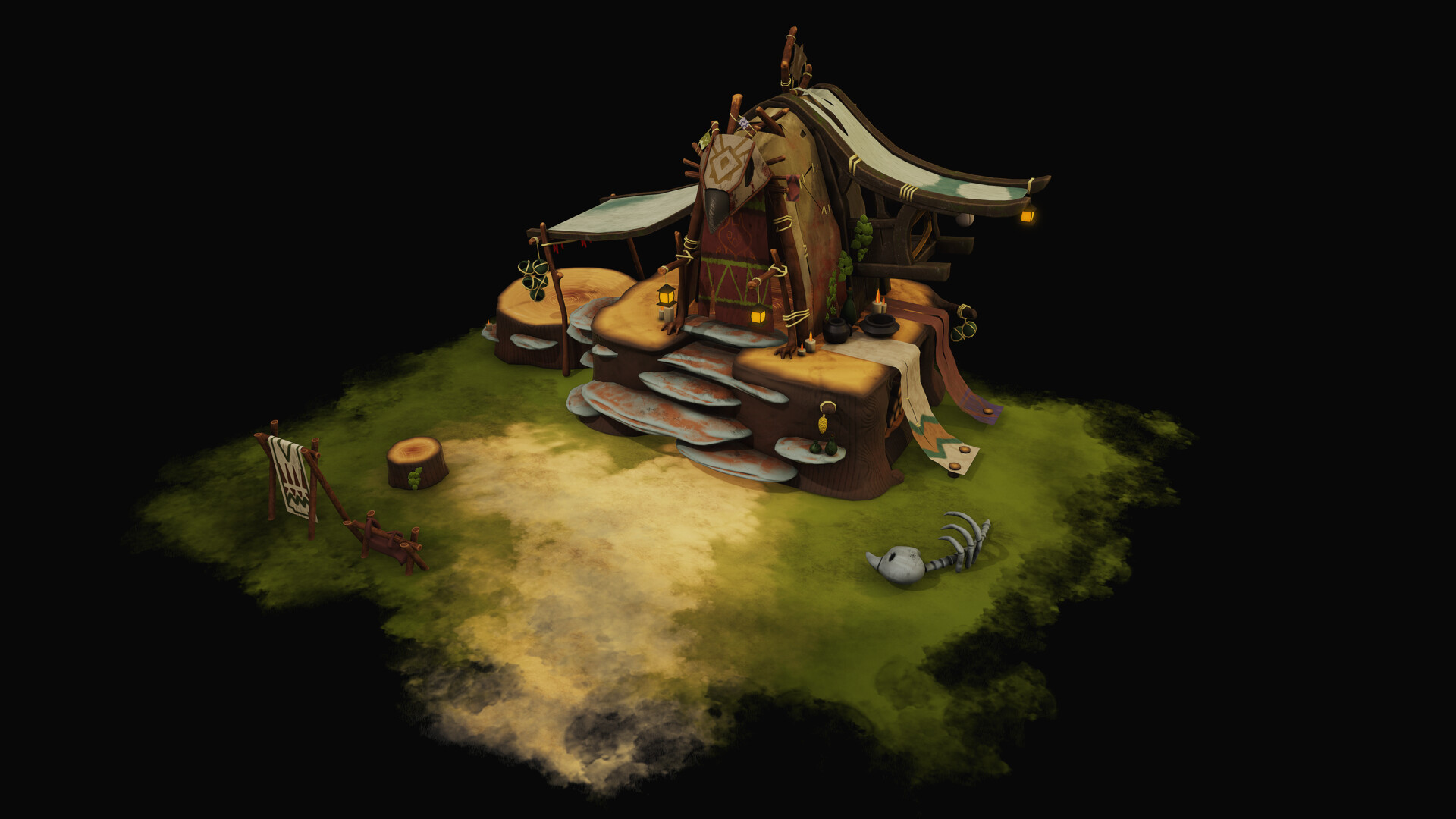 ArtStation - Shaman House