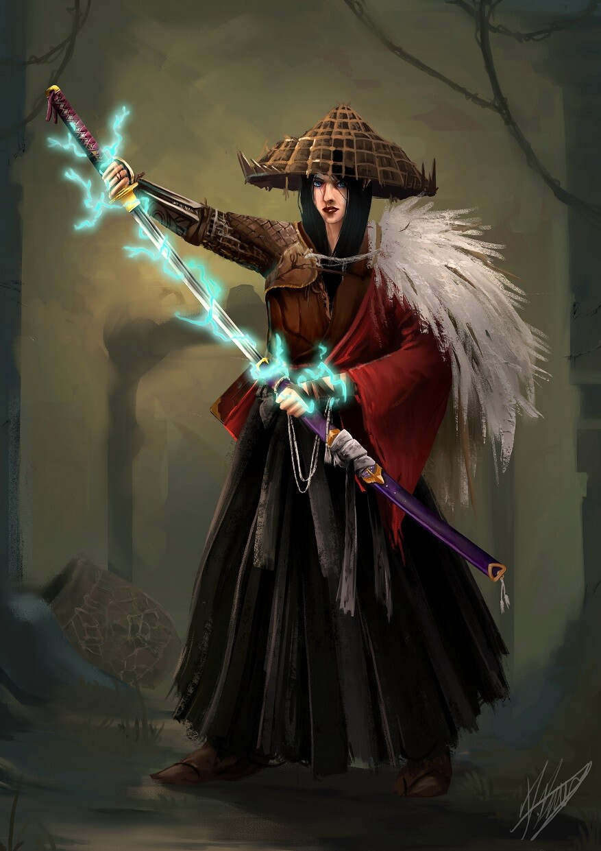 ArtStation - Samurai Commission