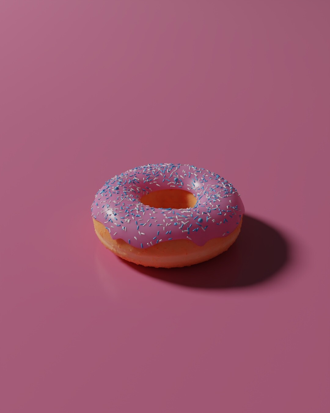 ArtStation - Donut challenge render