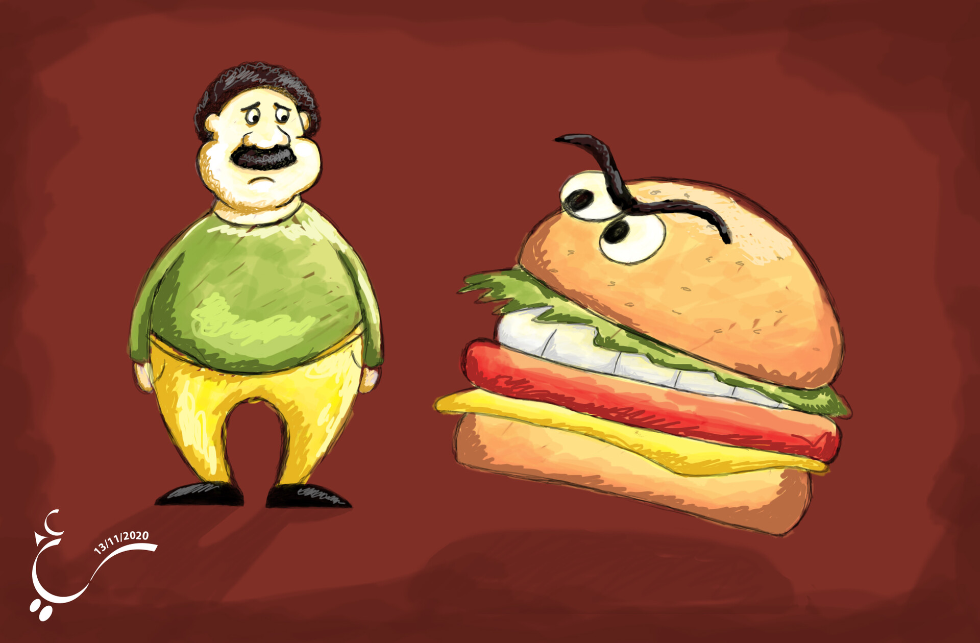 ArtStation - Angry Burger