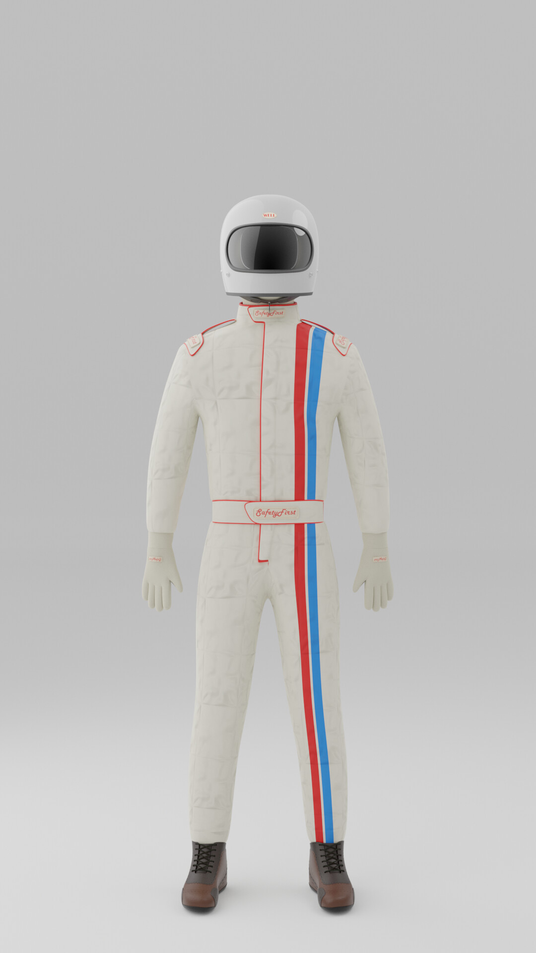 ArtStation - Old Racing Driver Suit