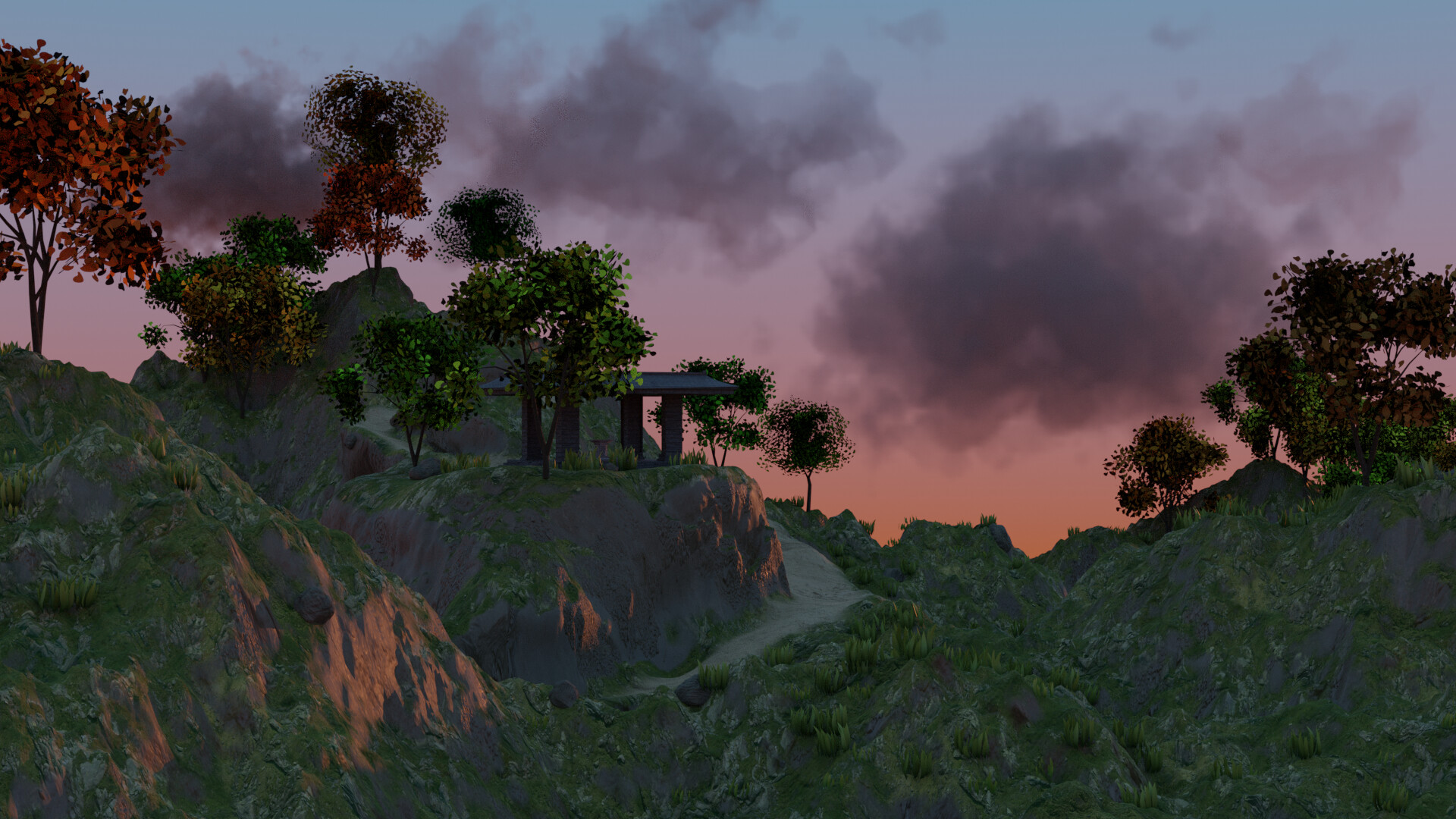ArtStation - MI 247 project 3 - Outdoor Environment