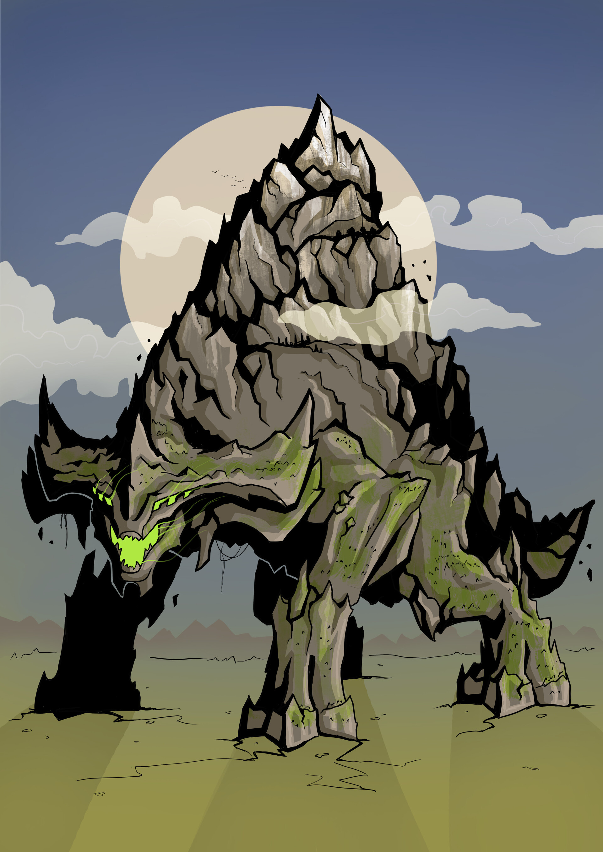 ArtStation - Mountain Creature