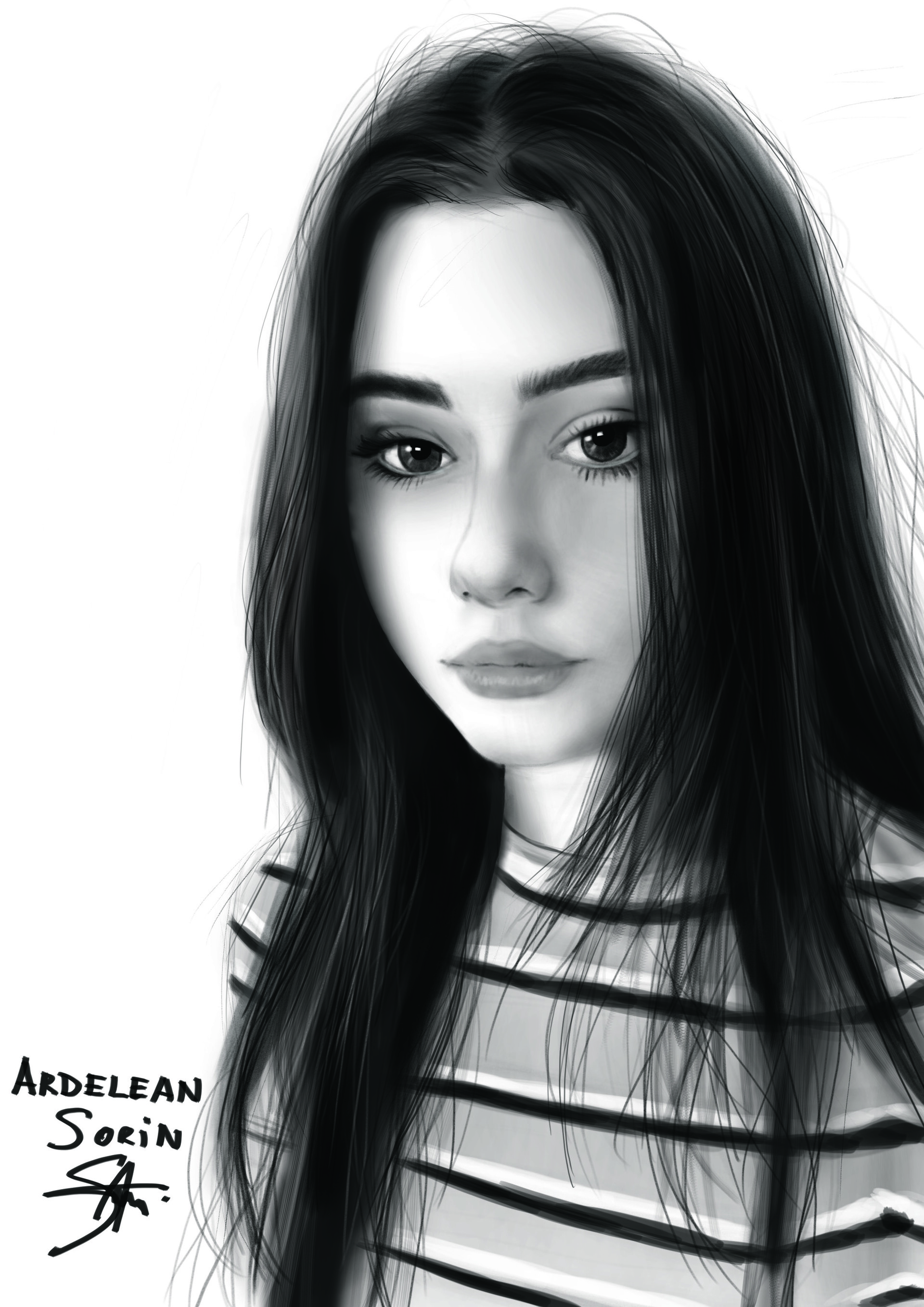 ArtStation - Portrait of Dasha Taran